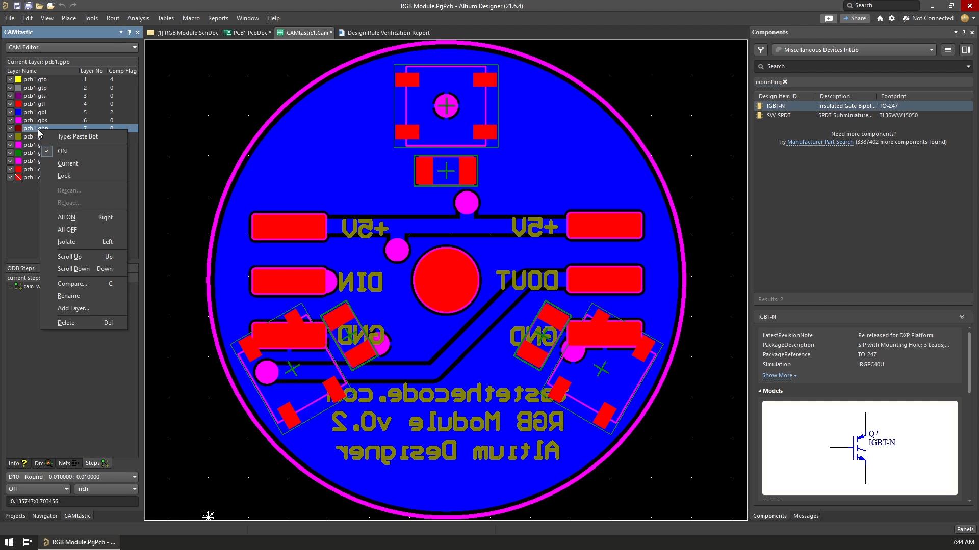 You First PCB With Altium Designer : 8 Steps (with Pictures ...