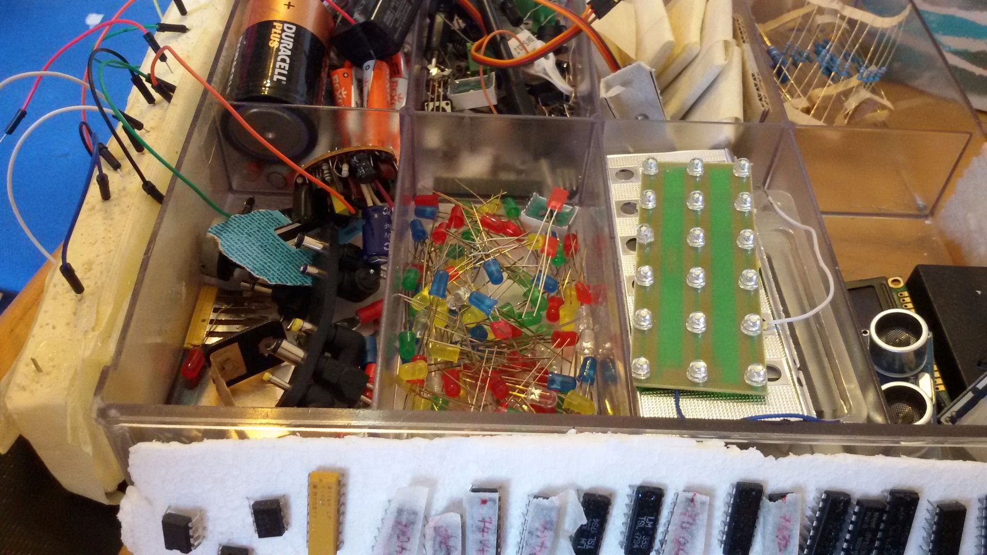 Electronics Components Organizer : 3 Steps - Instructables