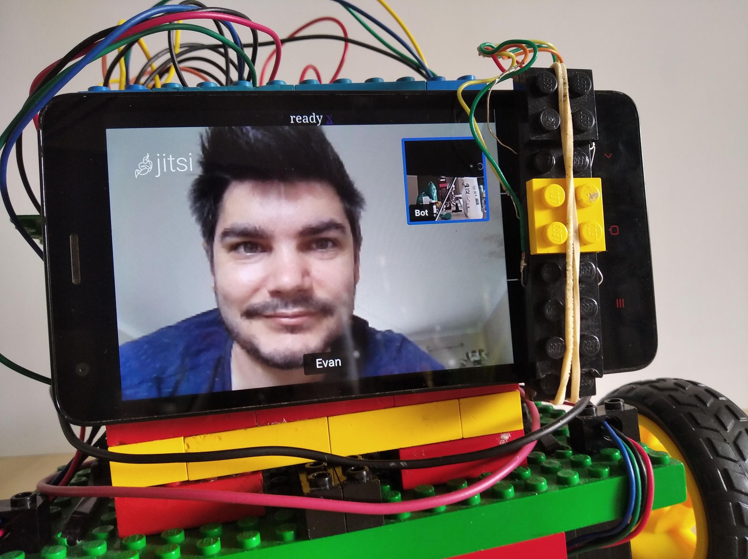Open-Source Telepresence Bot - See, Speak and Drive Via the Web : 6 ...