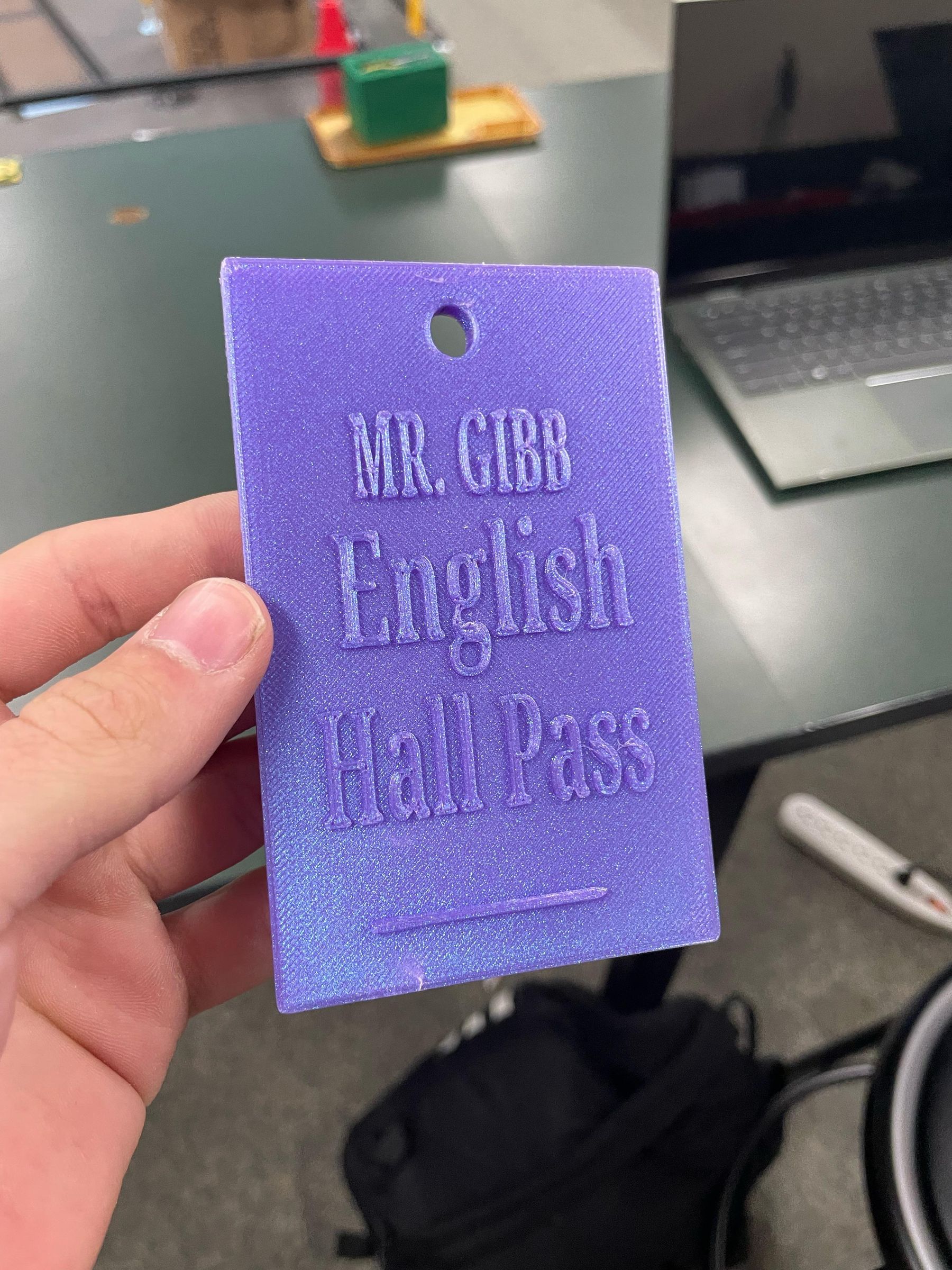 Classroom Hall Pass : 3 Steps - Instructables
