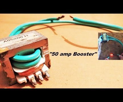 How to Make a 1 Amp to 50 Amps Current Boost Inverter Circuit DIY : 4 ...