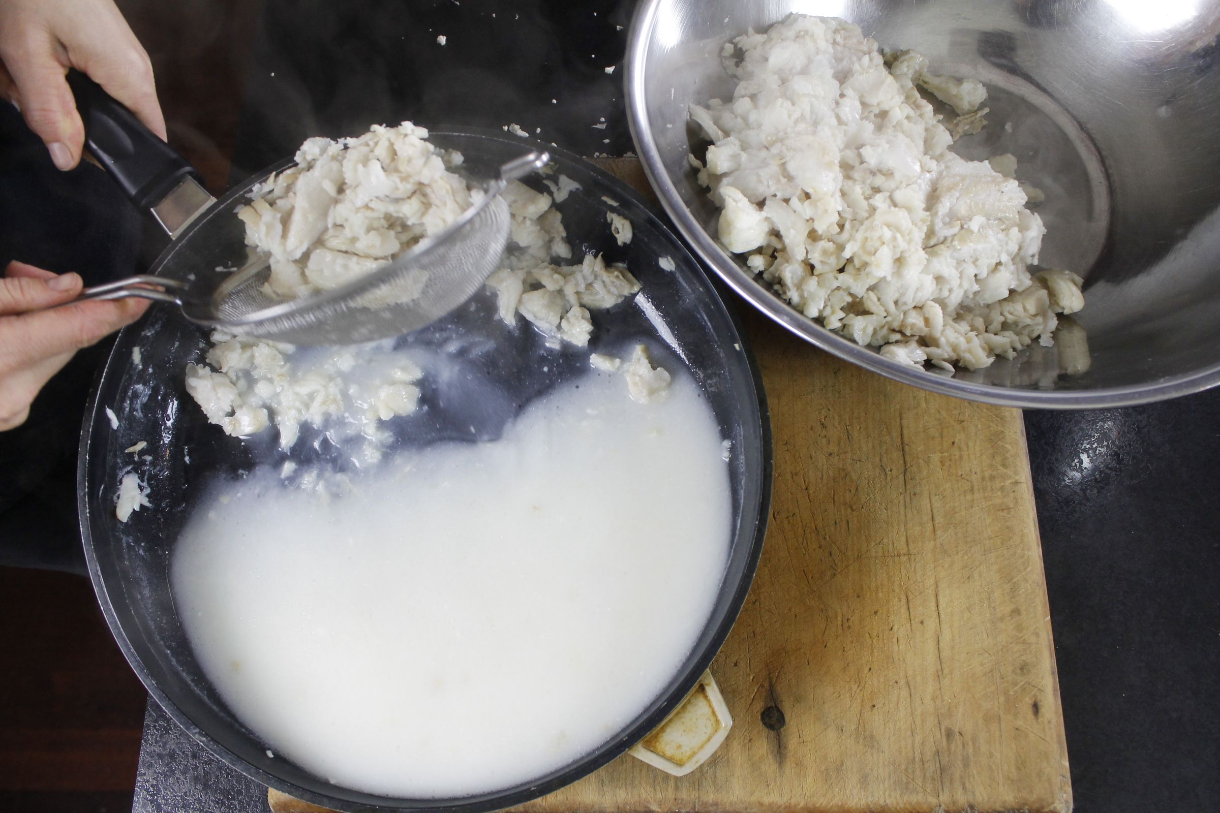 Making Fish Cakes - Salmon and New Zealand Hoki : 7 Steps (with ...