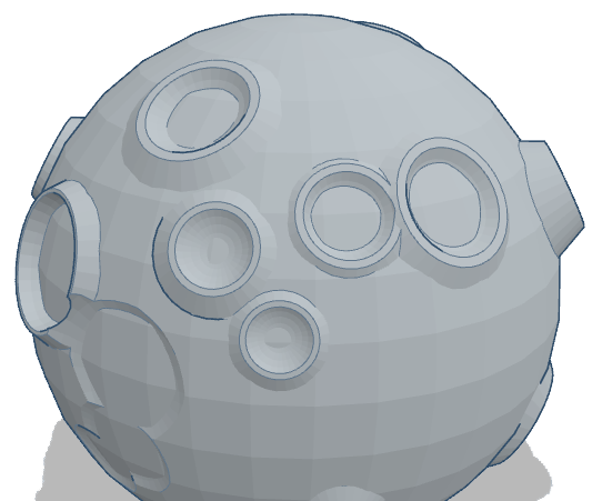 How to Create a Moon Using Tinkercad : 4 Steps (with Pictures ...