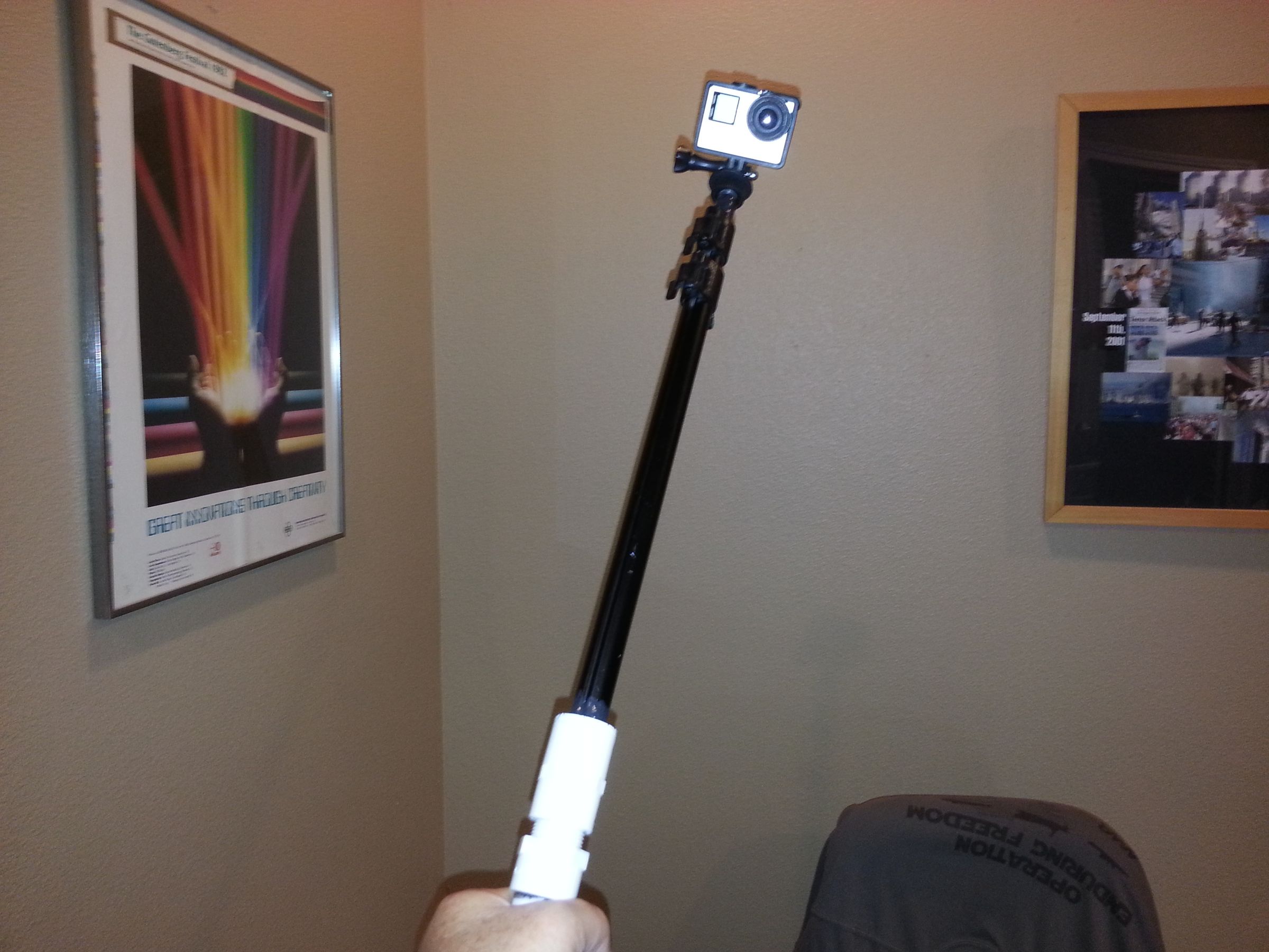 GoPro Pole-Tripod-Handle-Trekking Pole : 5 Steps (with Pictures ...