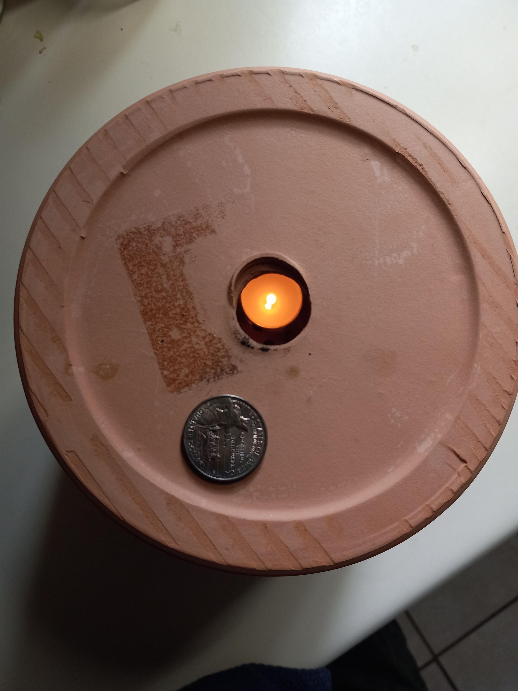 Terracotta Flower Pot Heater Made With Just 3 Items : 4 Steps ...