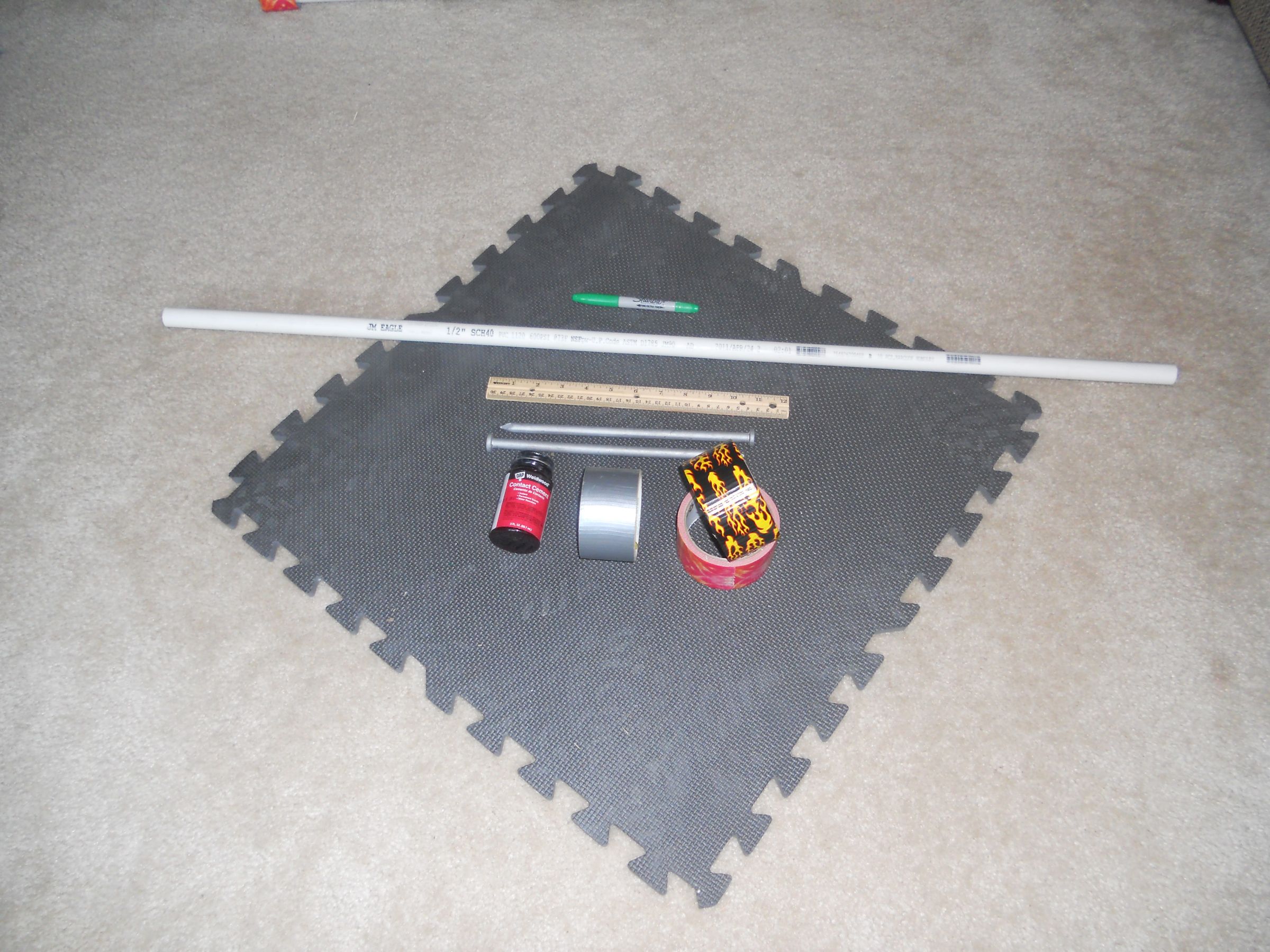 Practice Fire / Contact Staff - Cheap and Easy : 6 Steps - Instructables