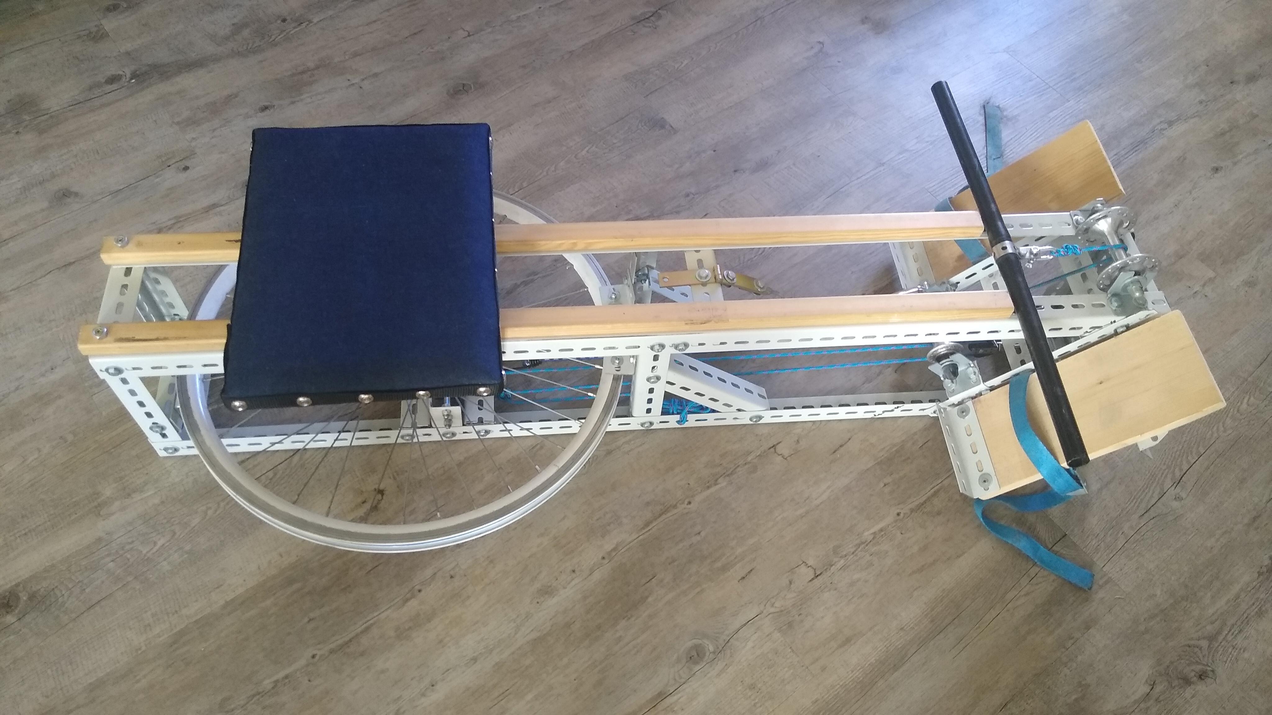 The RatRodRower - a Rowing Machine From Used Bike Parts : 10 Steps ...