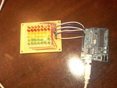 Spectrometer/LED Array Using Charlieplexed LED's : 6 Steps - Instructables
