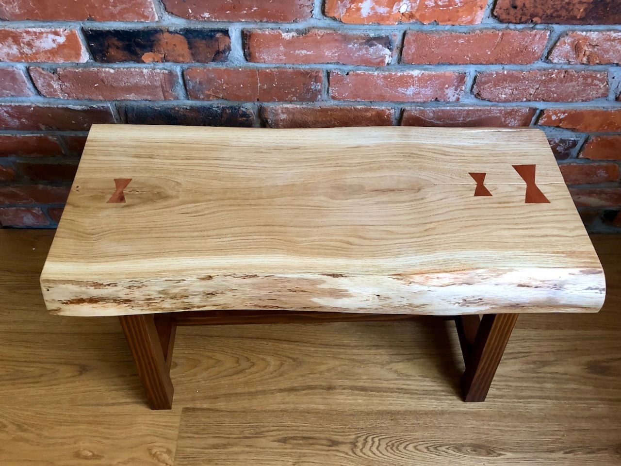 Live Edge Slab Coffee Table With Bow Ties : 11 Steps (with Pictures ...