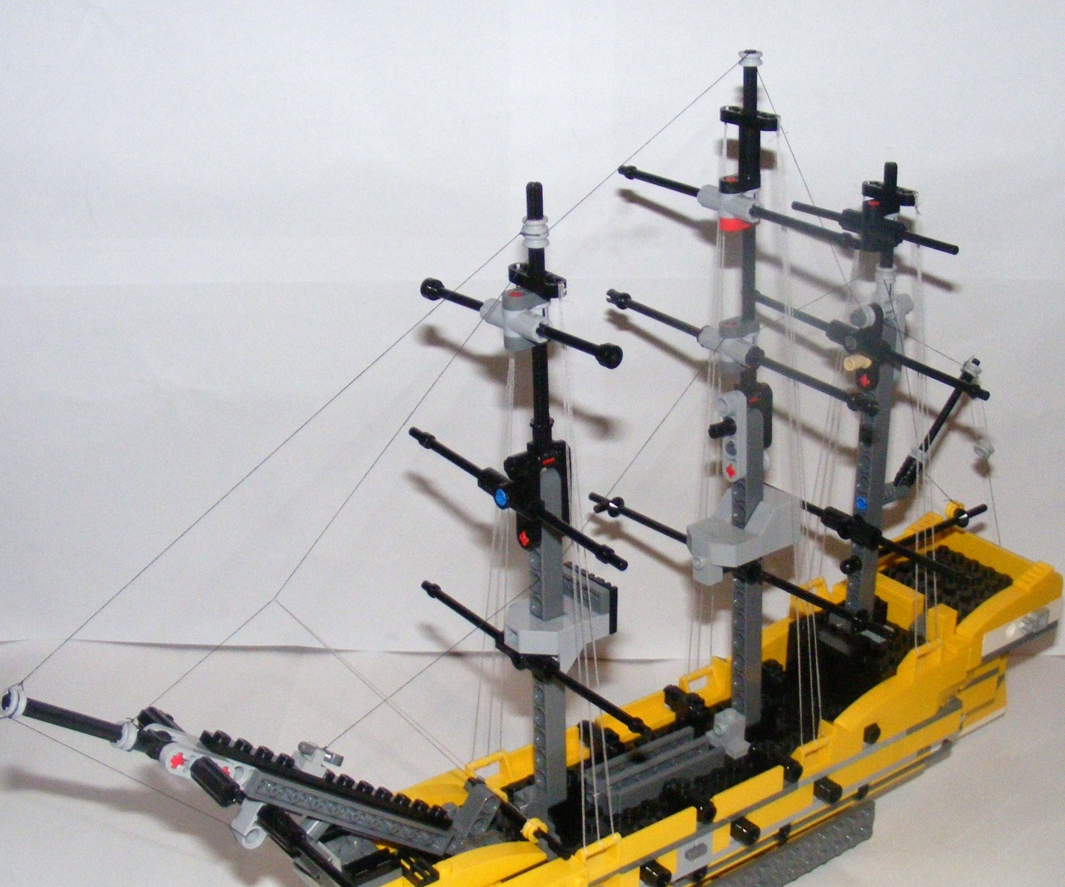 Lego HMS Victory With Rigging! - Instructables