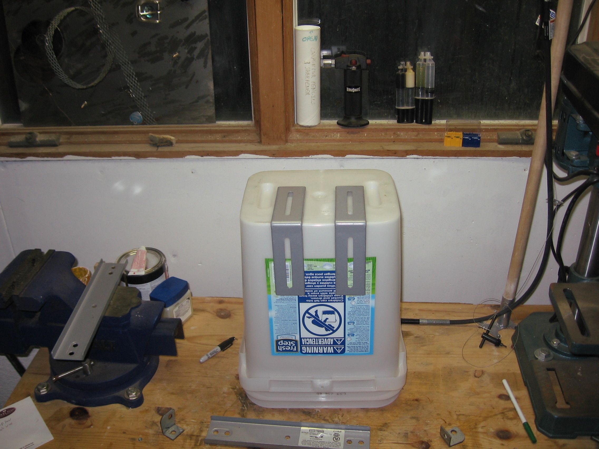 5 Gallon Bucket Cart (A.K.A. Excrement Express!) : 8 Steps - Instructables