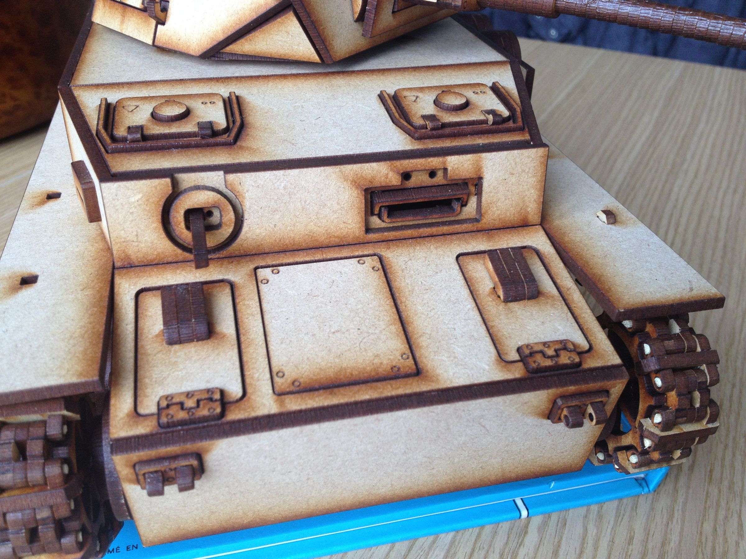 Carter's Lasercut Tank - Panzer IV G/H (motorized) : 10 Steps (with ...