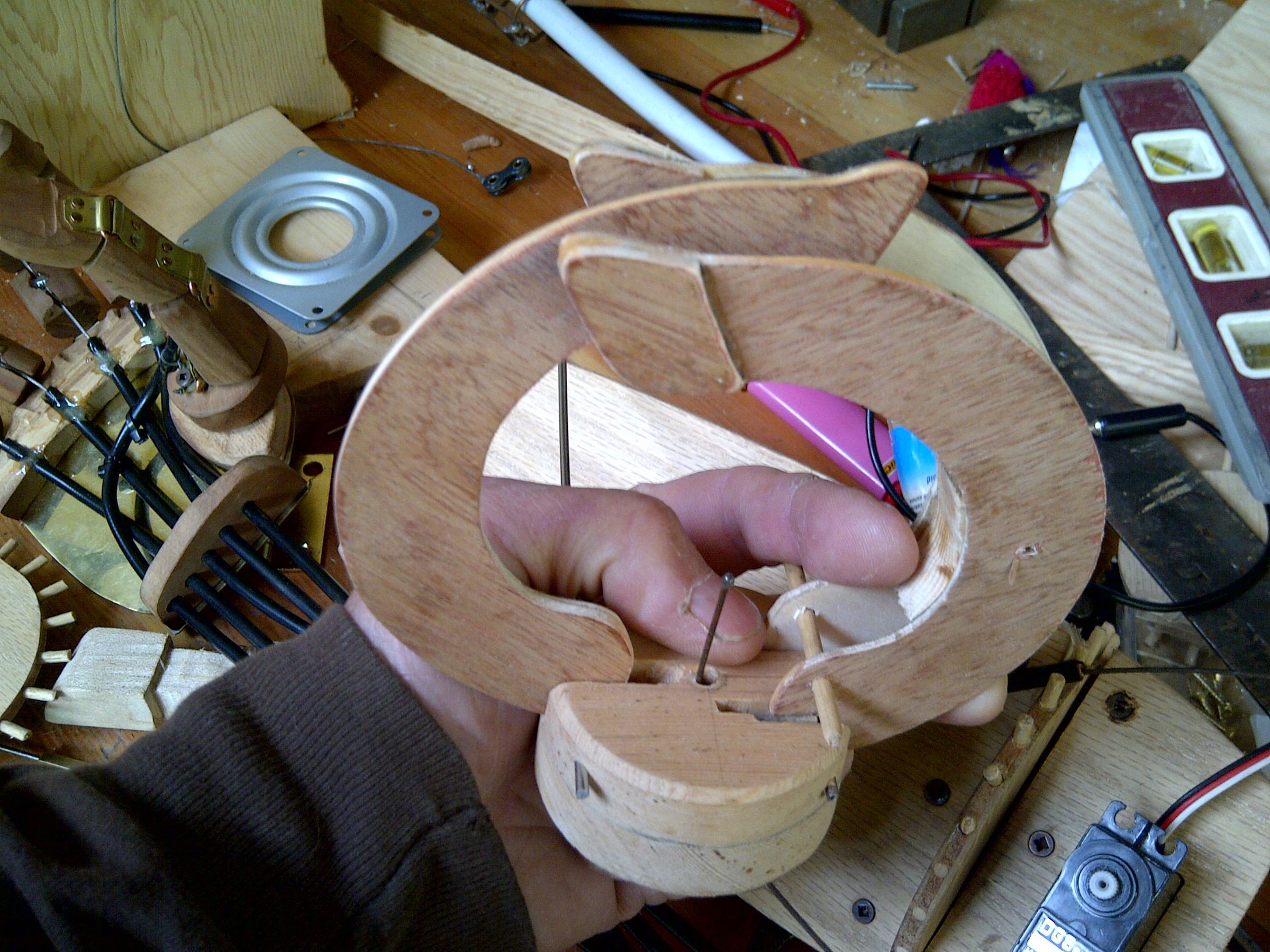 Steampunk Style Demi-droid EZ-Robot Controlled - Instructables