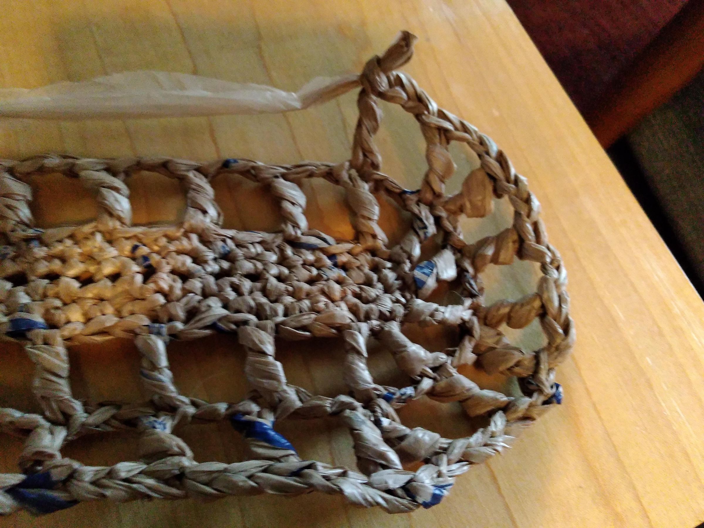 (Roomier) Mesh Tote Bags From Single-Use Plastic Bags : 8 Steps (with ...