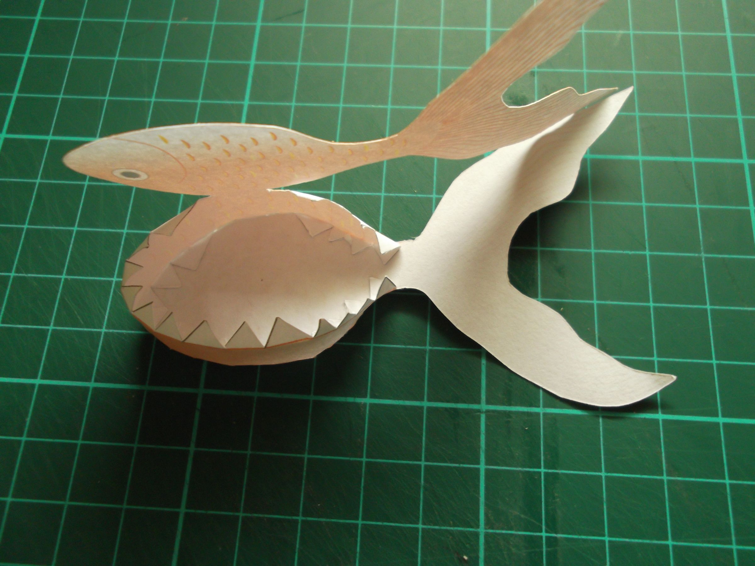Papercraft Goldfish Robot : 11 Steps (with Pictures) - Instructables