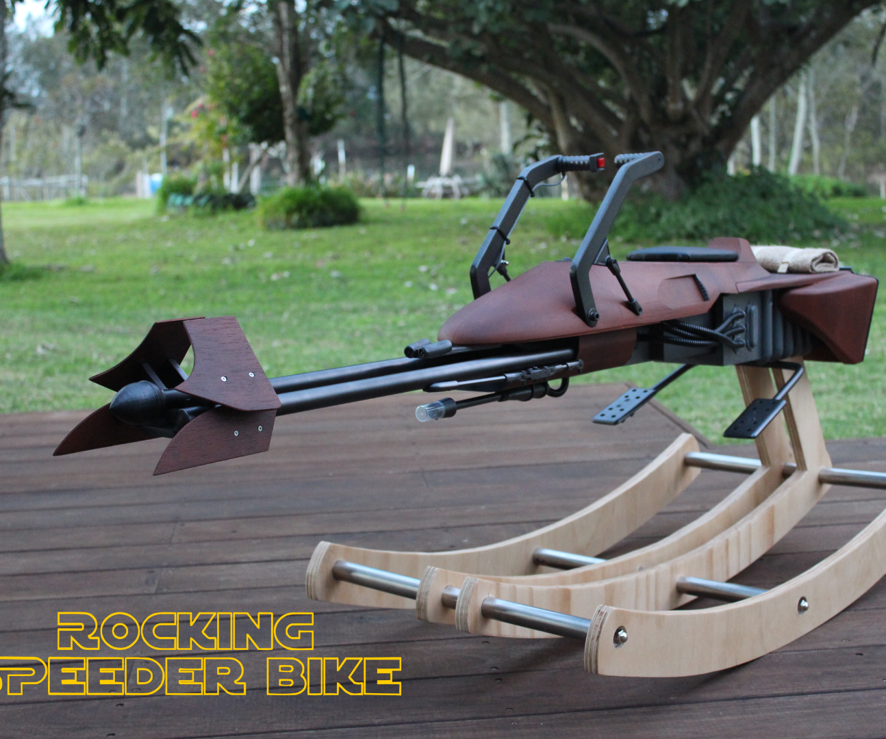 Rocking Speeder Bike : 17 Steps (with Pictures) - Instructables