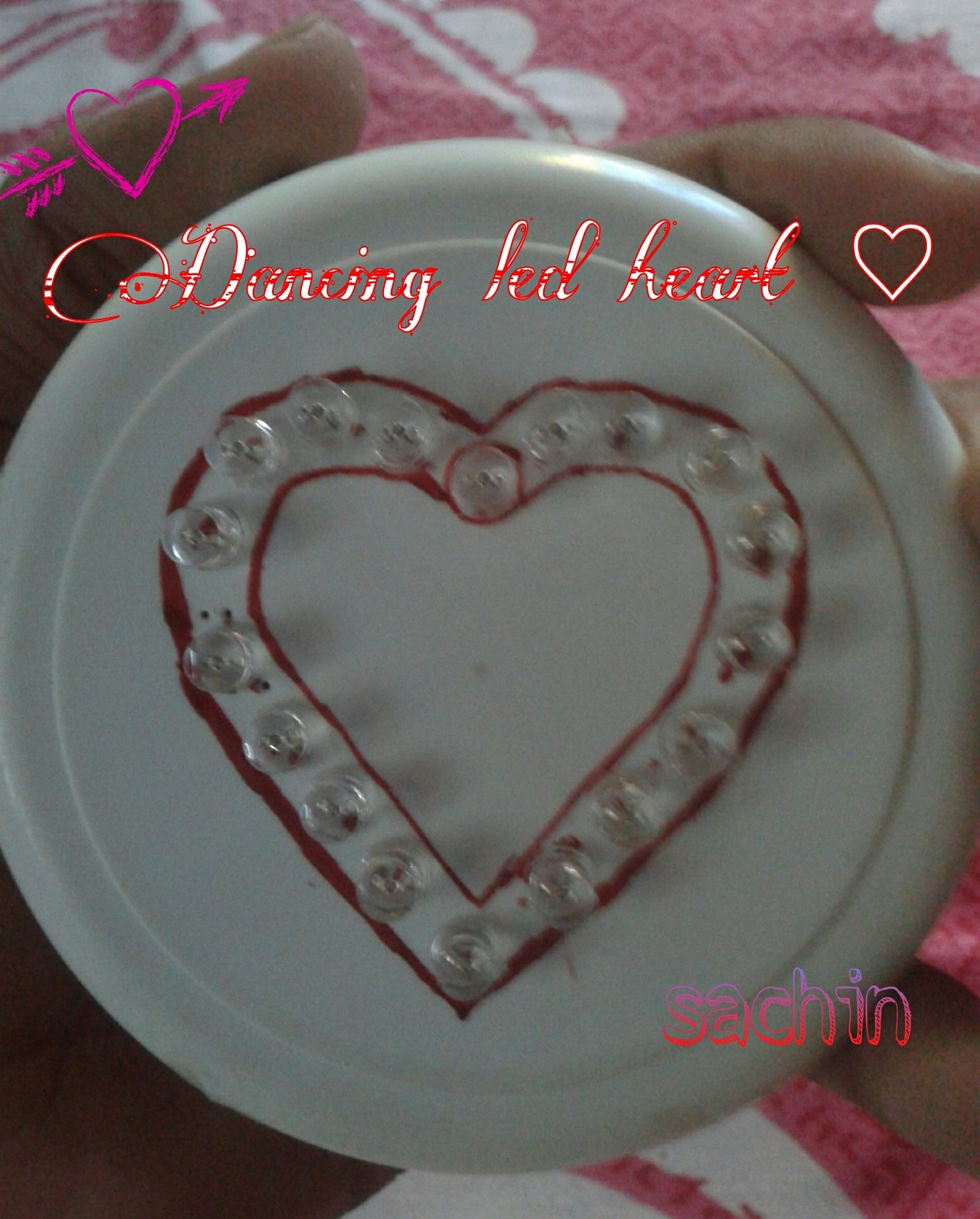 Dancing Led Heart : 6 Steps - Instructables