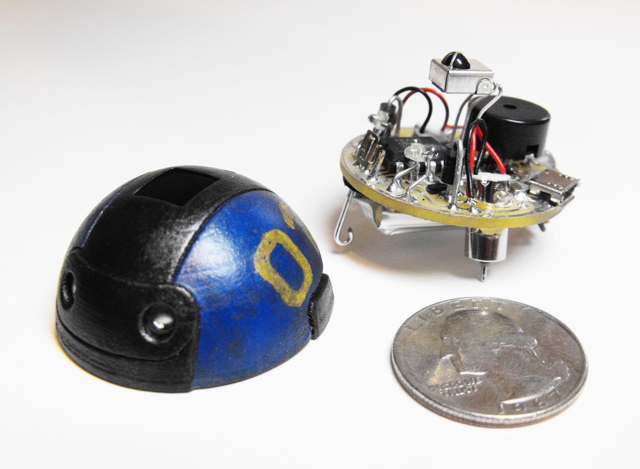 Pingbot - Micro RC Rechargable Musical Robot Pal : 13 Steps (with Pictures) - Instructables