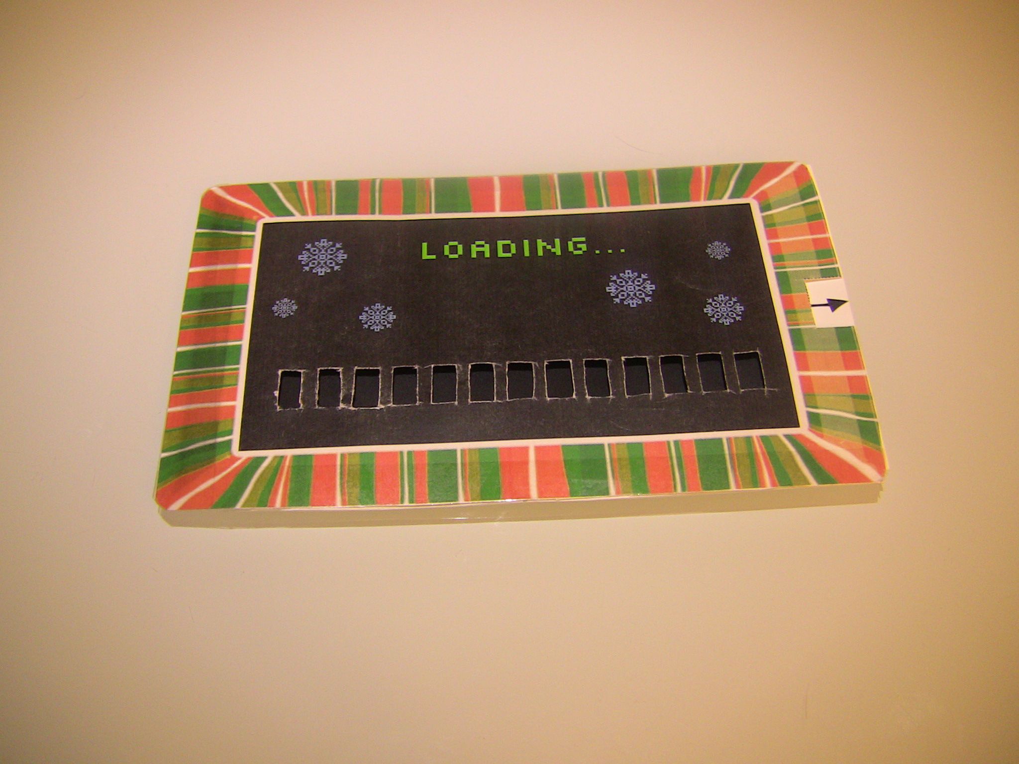 "Loading" Christmas Card : 5 Steps (with Pictures) - Instructables