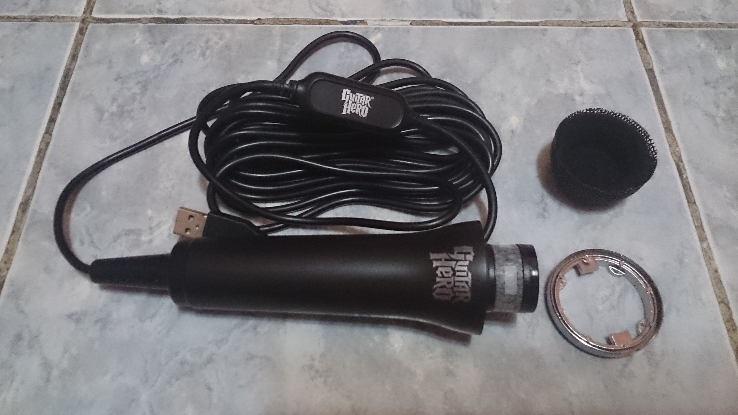 Guitar Hero Microphone Teardown : 5 Steps - Instructables