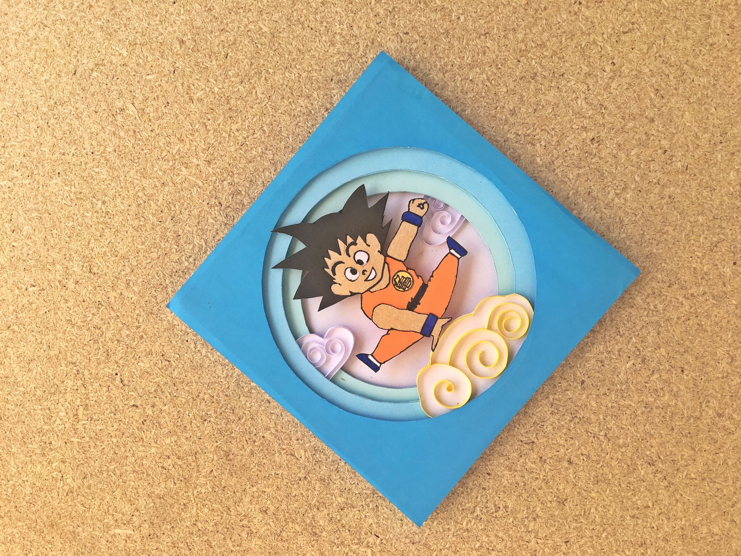 Dragon Ball Z Goku 3D Art Craft : 6 Steps (with Pictures) - Instructables