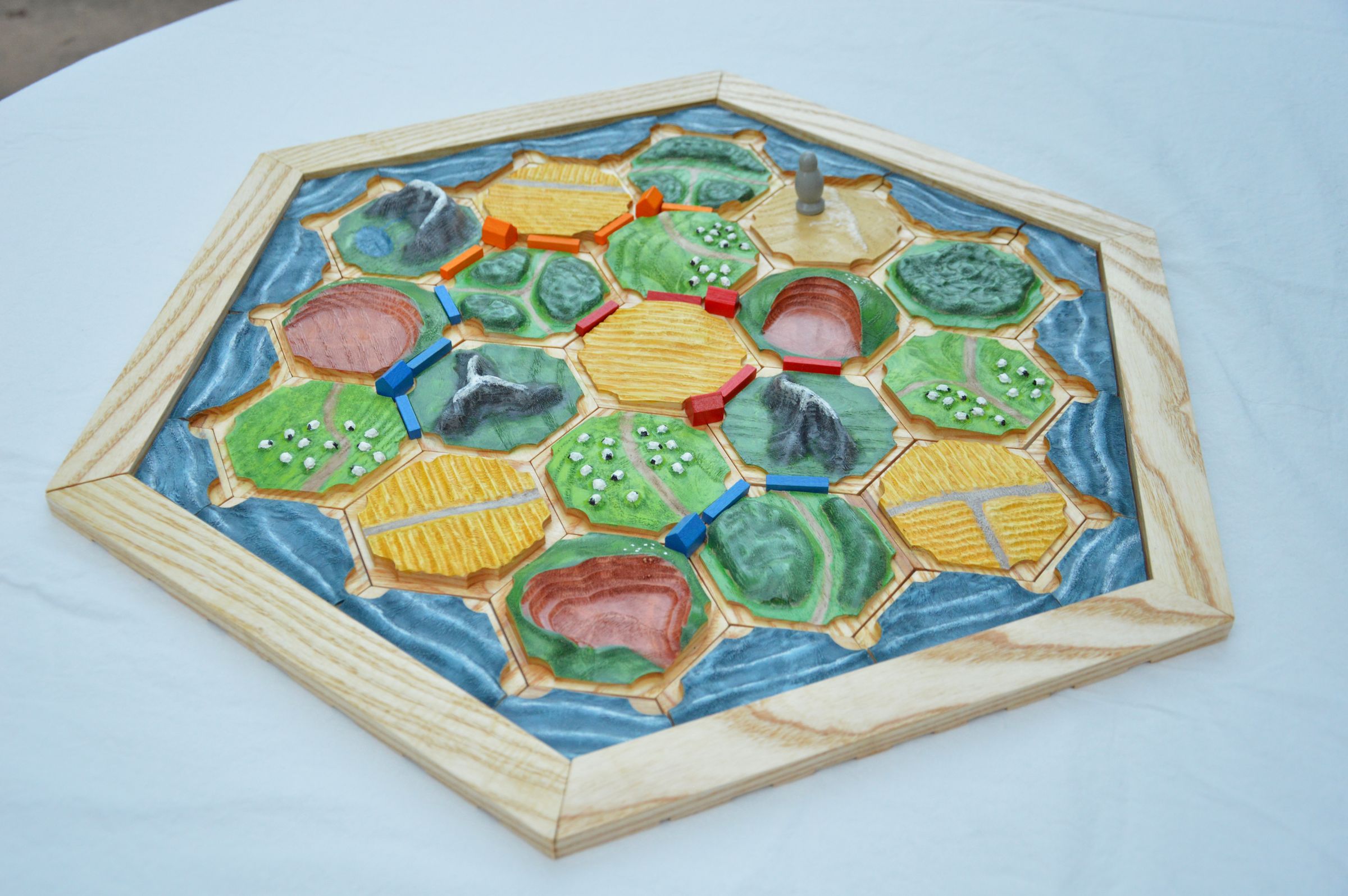 Solid Wood 3D Catan Board : 17 Steps (with Pictures) - Instructables