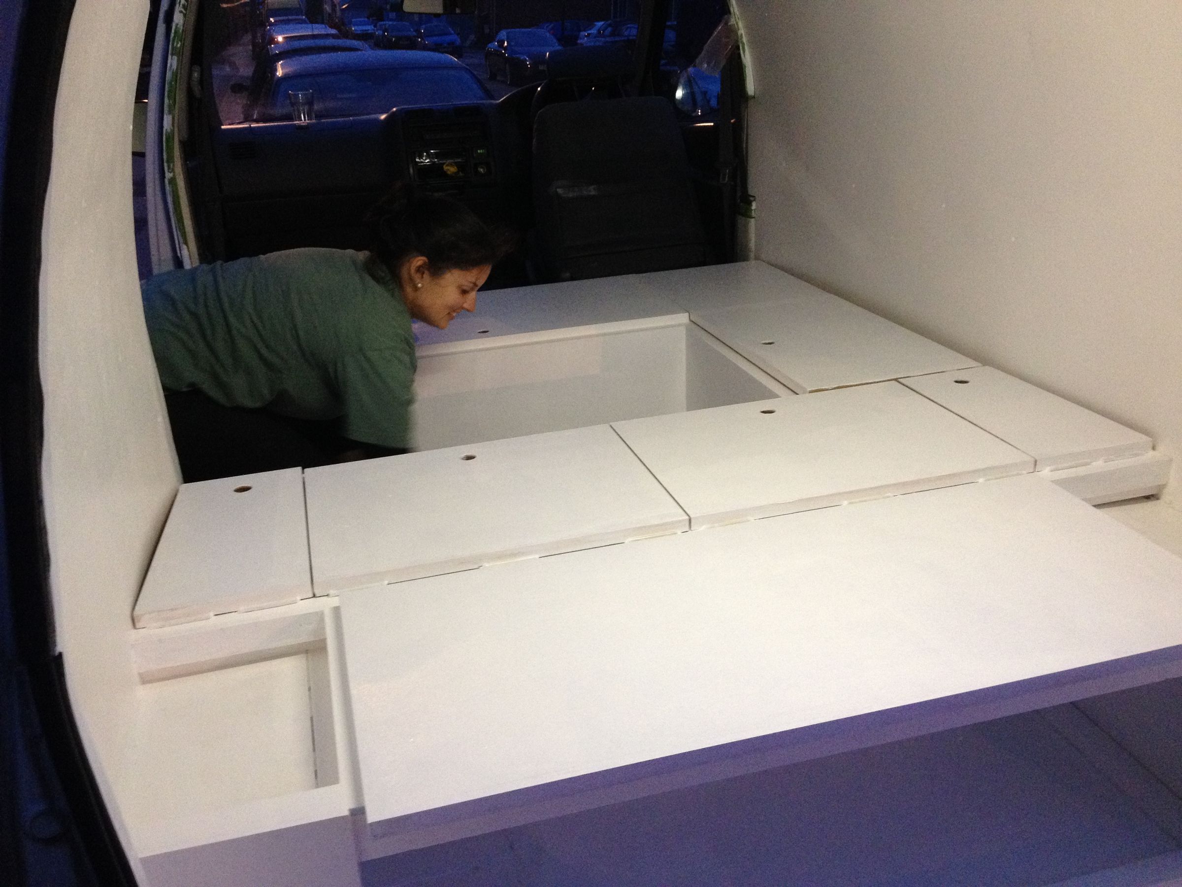 White Van Camper Conversion : 10 Steps (with Pictures) - Instructables