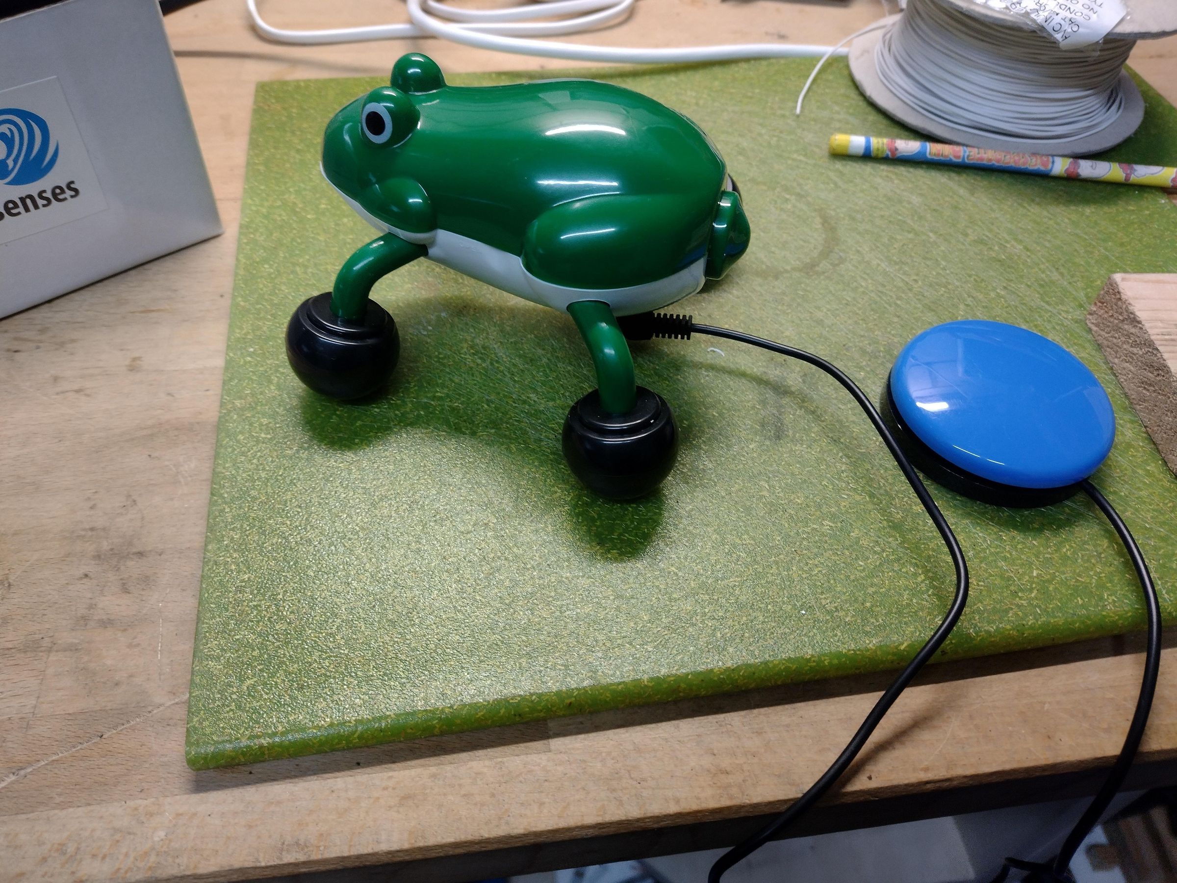Adding a 3.5mm Jack Port to a Frog Massager : 5 Steps - Instructables