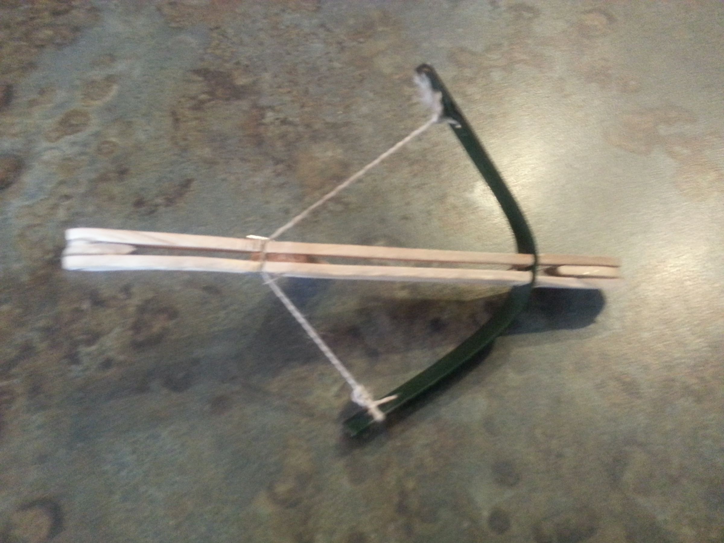 Mini Crossbow (Pocket Crossbow) : 7 Steps - Instructables