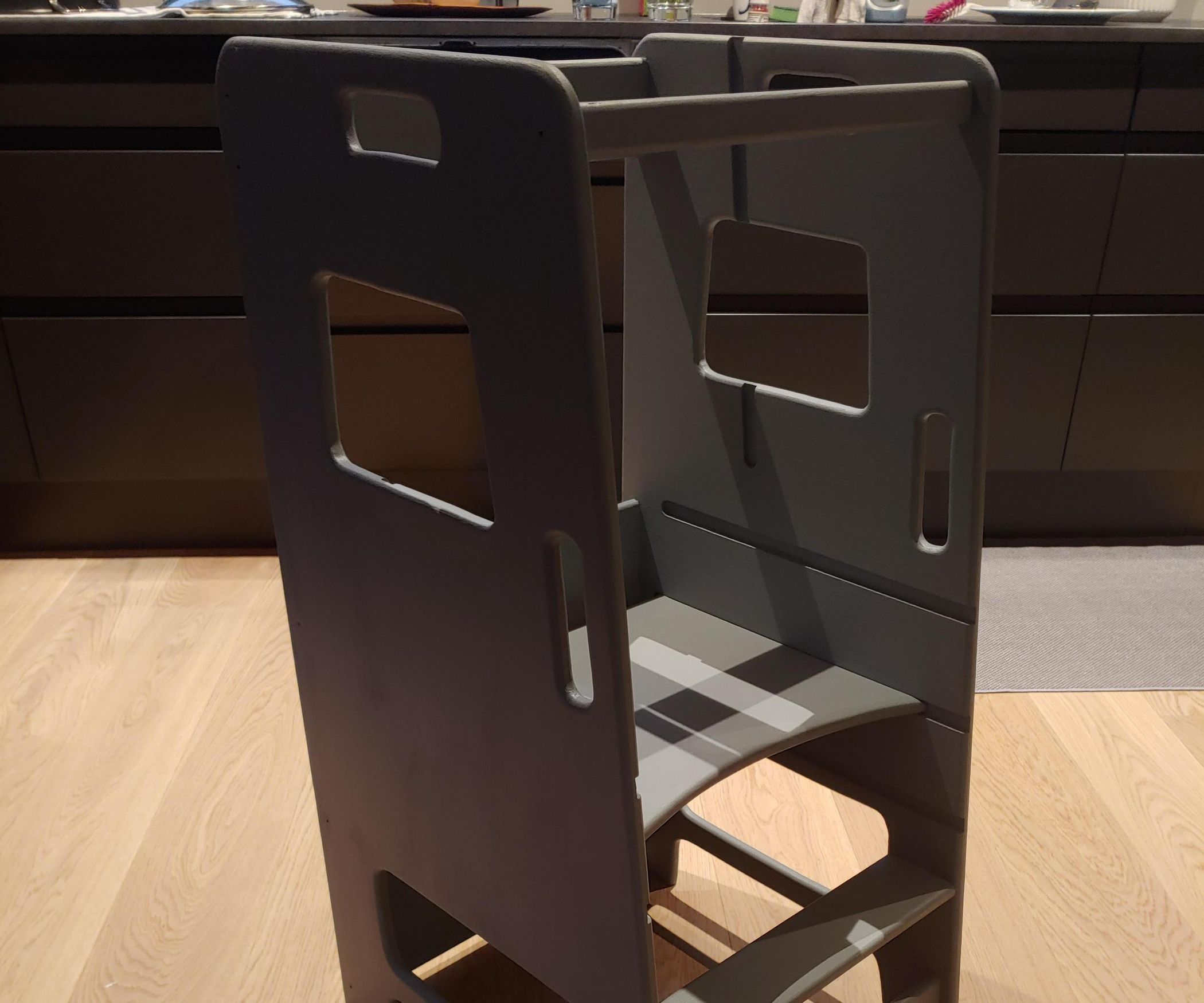 Kitchen Helper With Sliding Step and Drawing Table! : 6 Steps (with ...