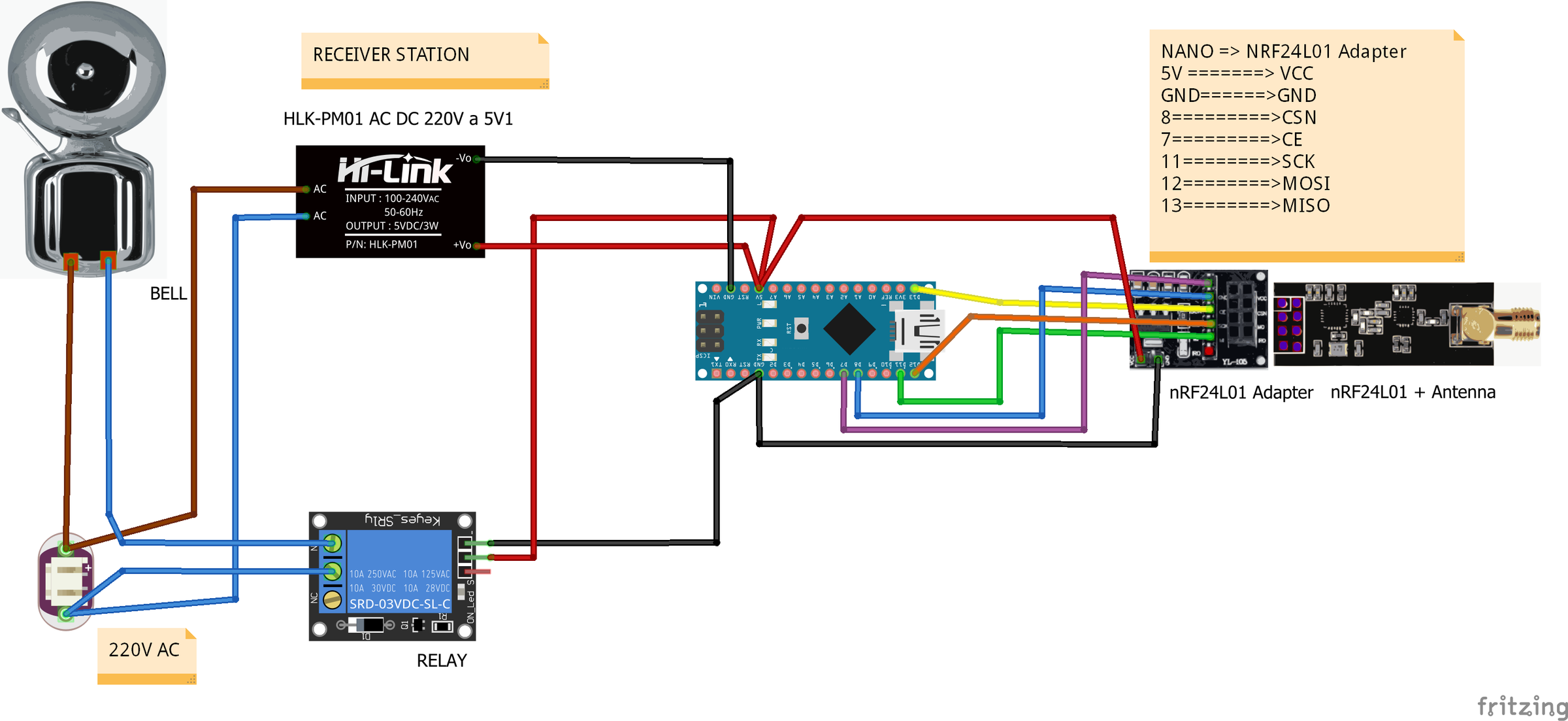 Wireless Bell System : 6 Steps (with Pictures) - Instructables