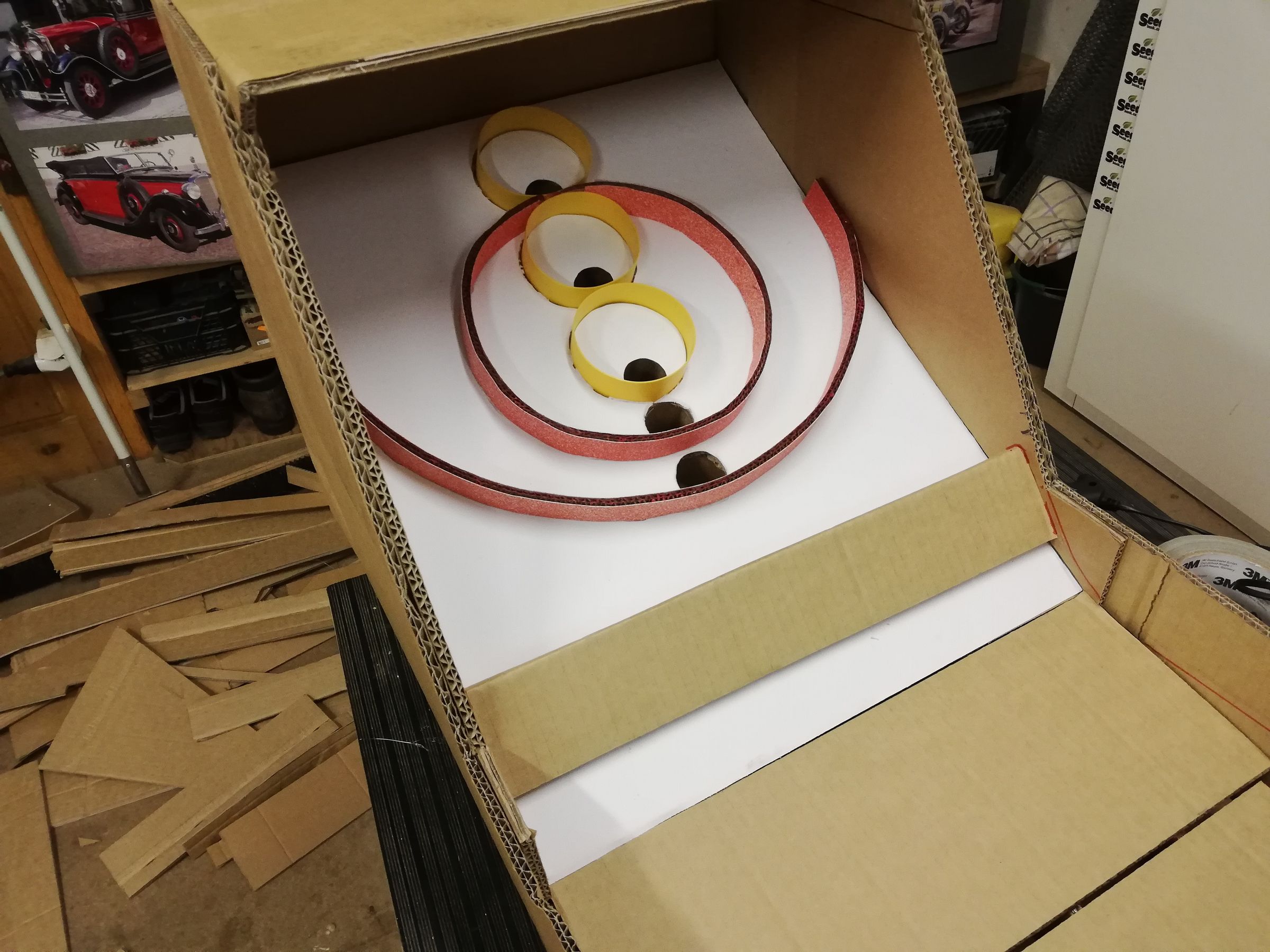 Skee Ball From Cardboard : 8 Steps (with Pictures) - Instructables