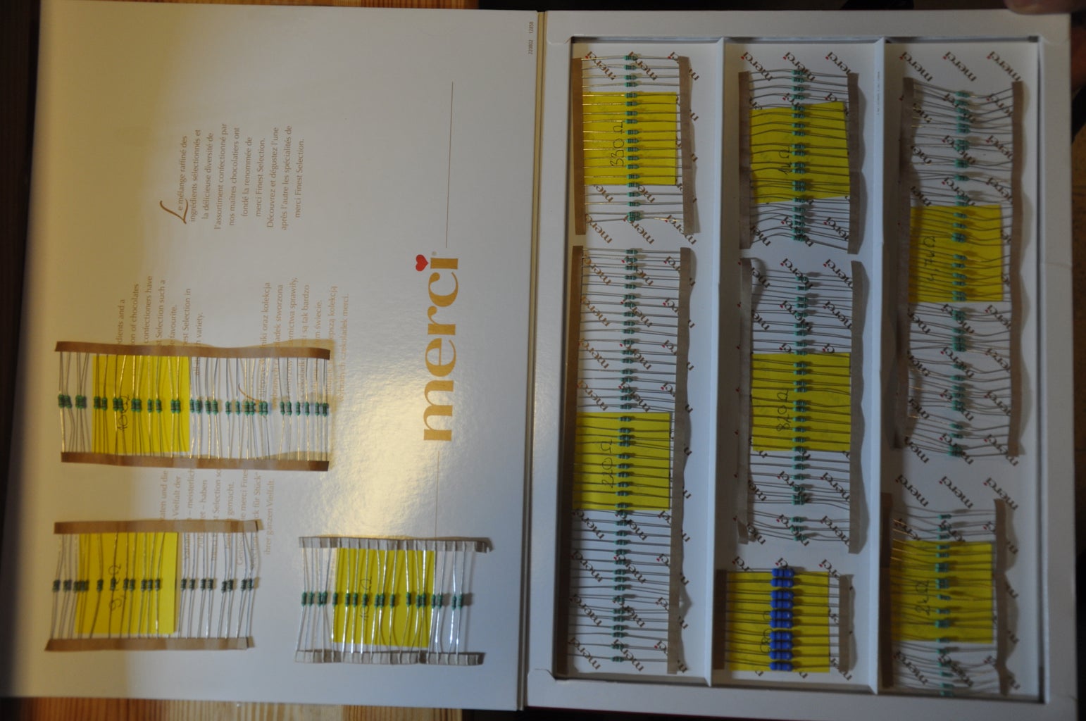 Resistor Storage For Beginners 6 Steps Instructables