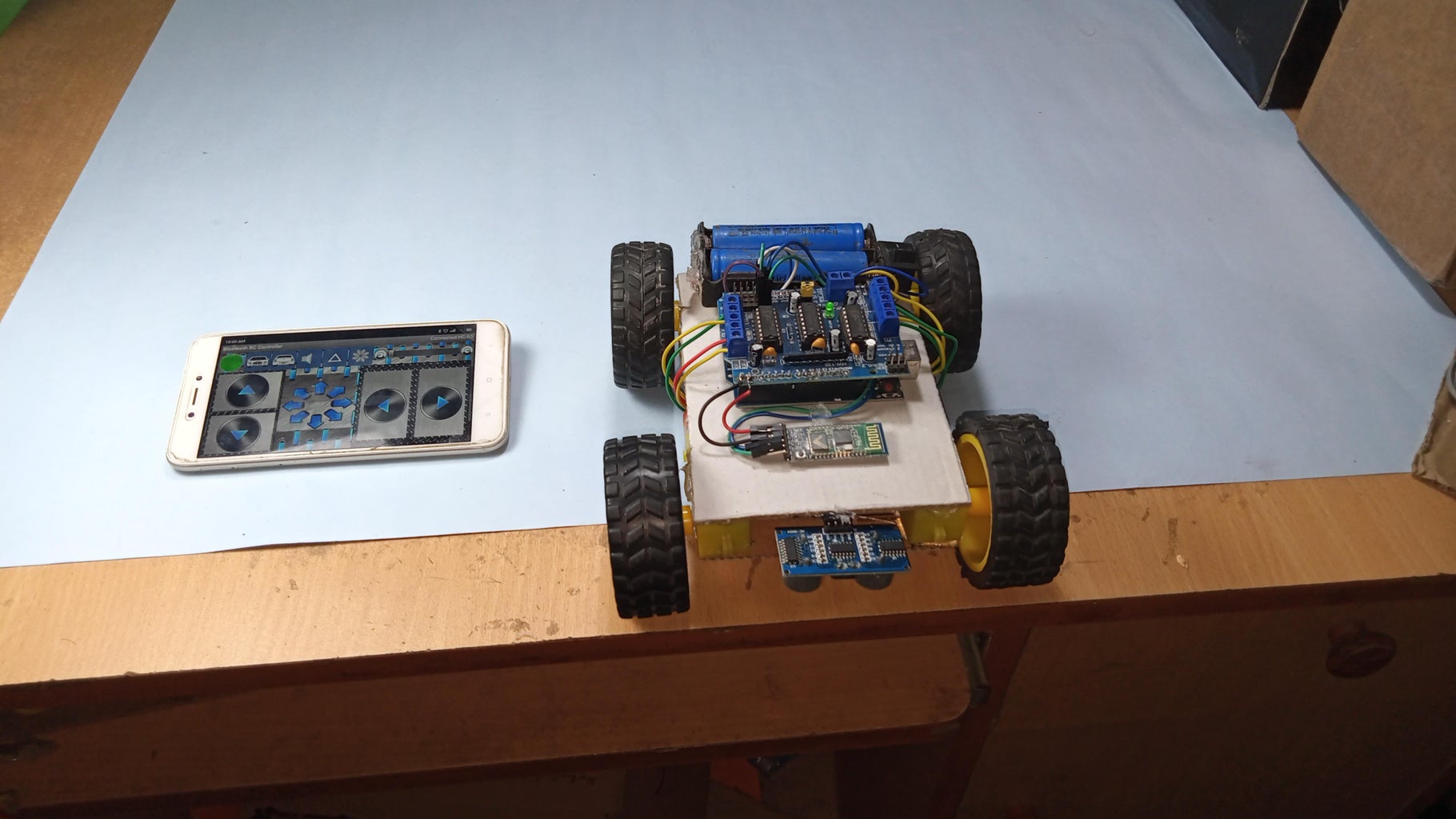 How to Make Table Edge Avoiding Robot || #MadeWithArduino. : 8 Steps ... How to Make Table Edge Avoiding Robot || #MadeWithArduino. : 8 Steps ...