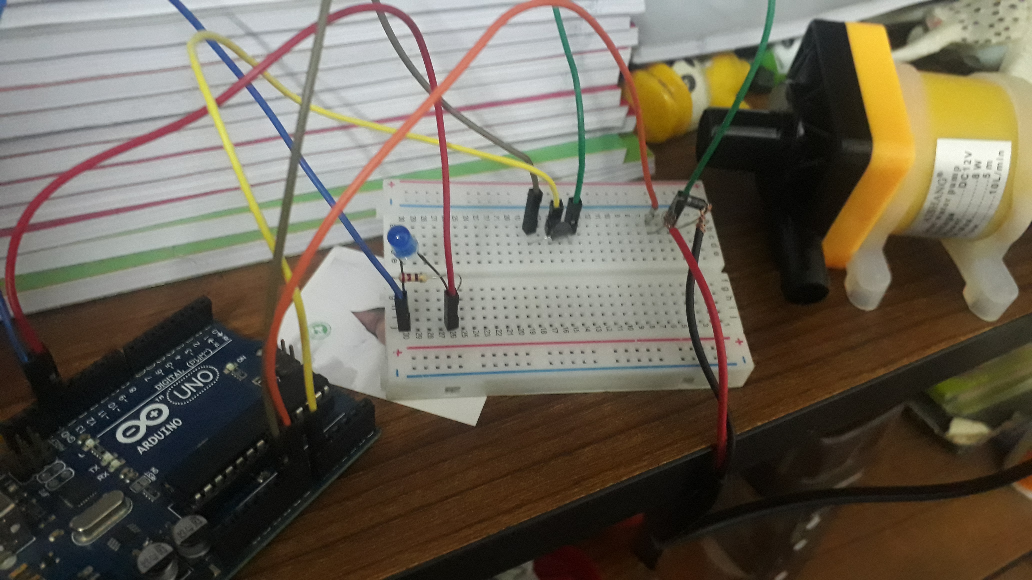 Automatically Water Your Small Indoor Plant Using Arduino + Pump : 7 ...