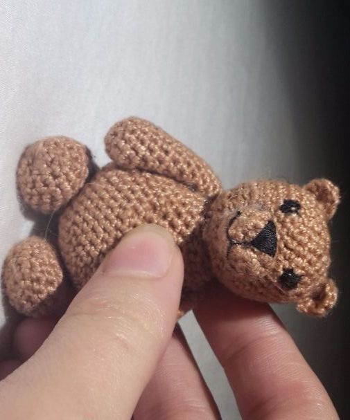 How to Crochet a Tiny Teddy Bear : 7 Steps (with Pictures) - Instructables