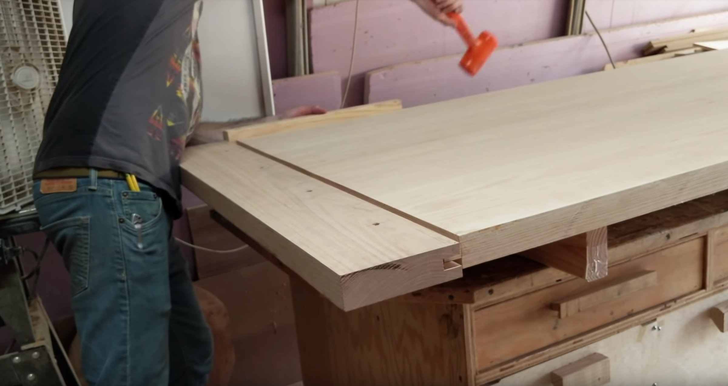 Make a Conference Table & How to Cut Breadboard Ends : 16 Steps (with ...