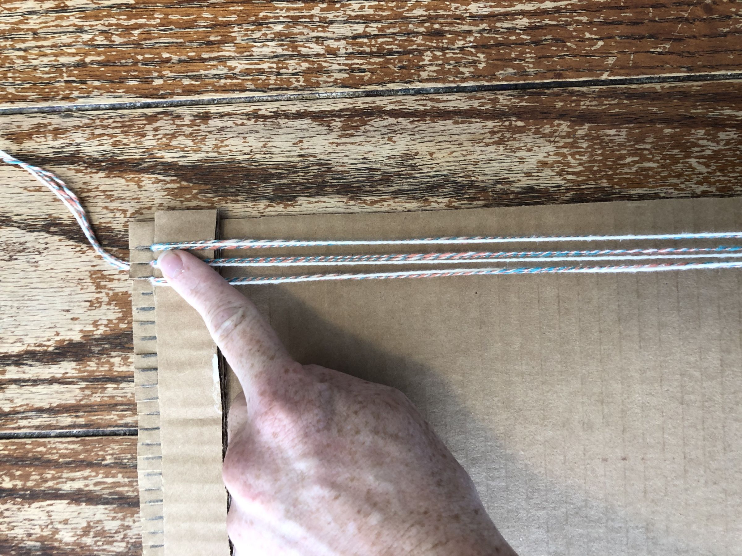 Make Your Own Weaving Loom and Get Started for $5 or Less : 5 Steps ...