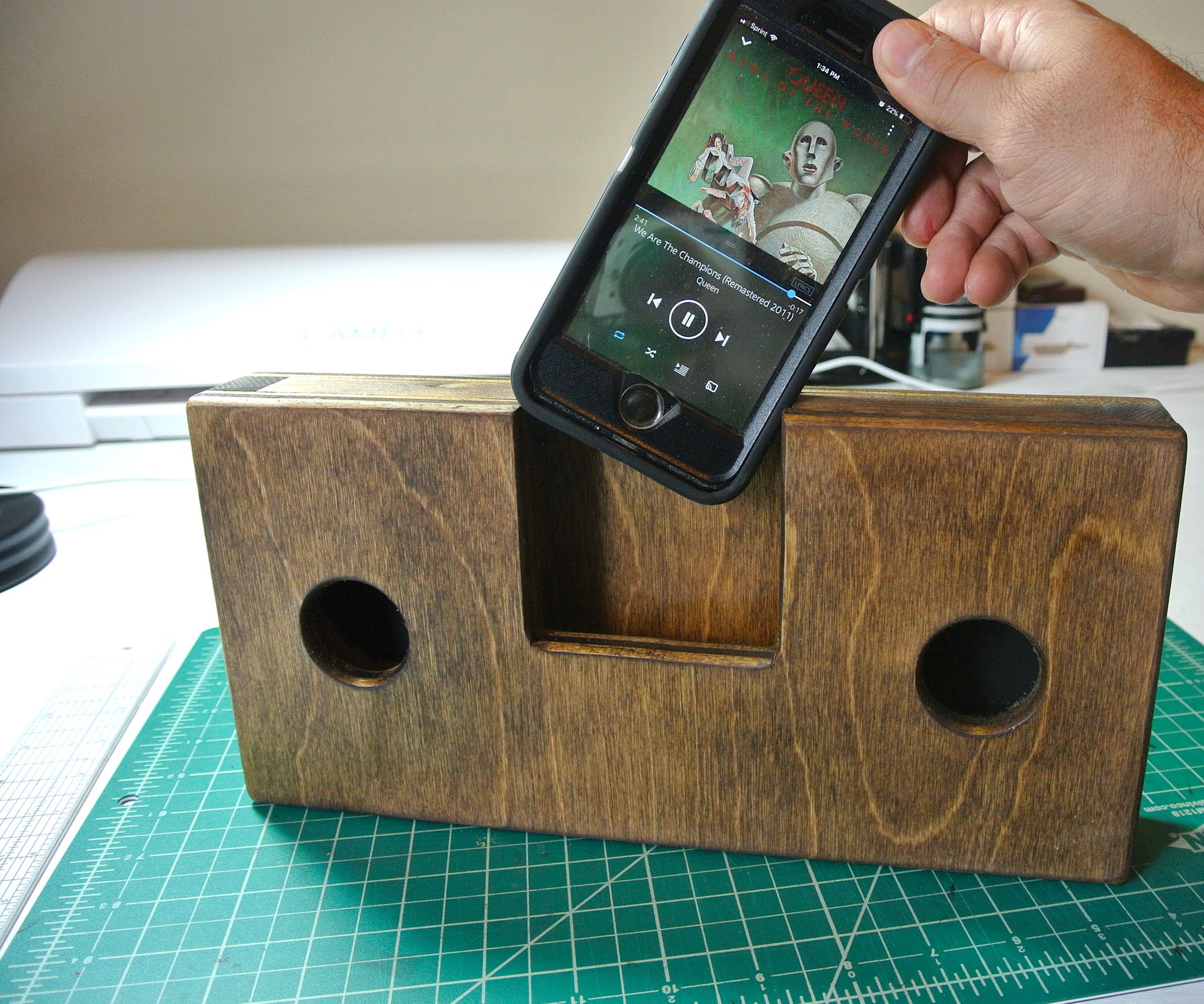 Scrap Wood Cell Phone Amplifier : 12 Steps (with Pictures) - Instructables