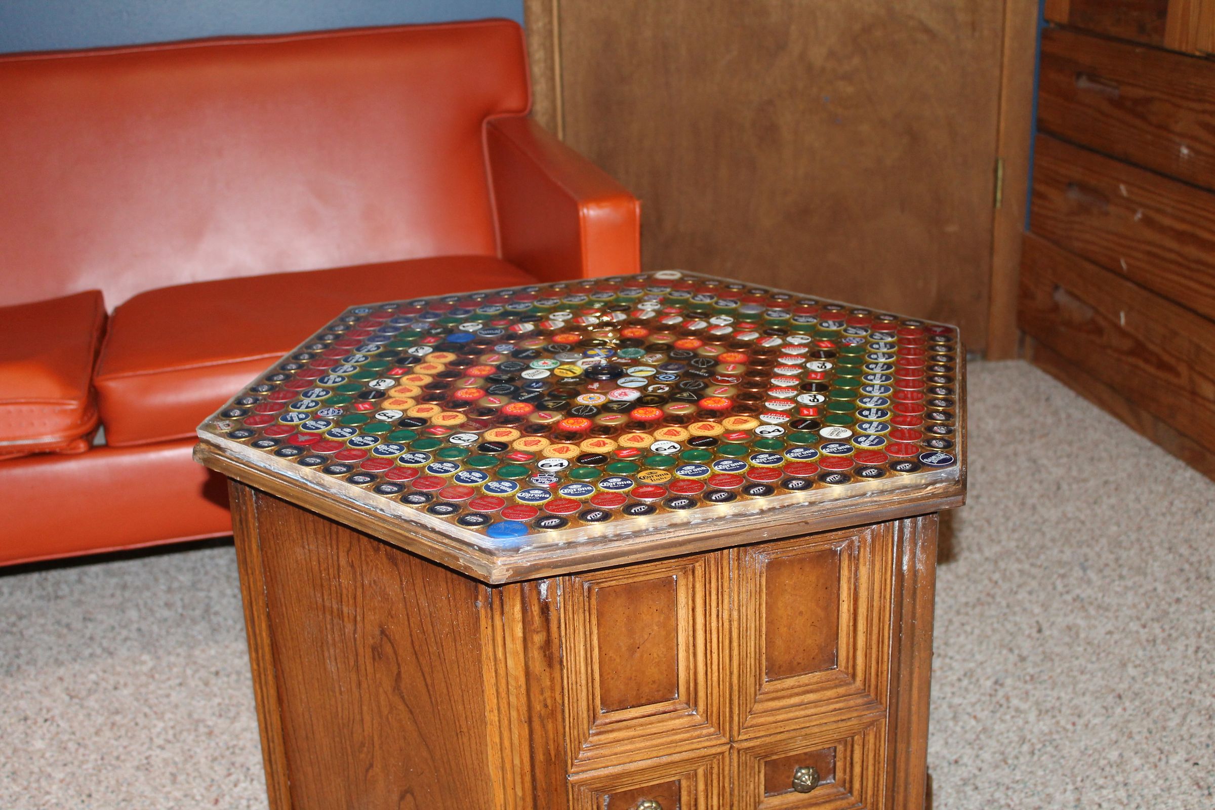 Bottle Cap Cabinet/ High Gloss Finish : 11 Steps - Instructables