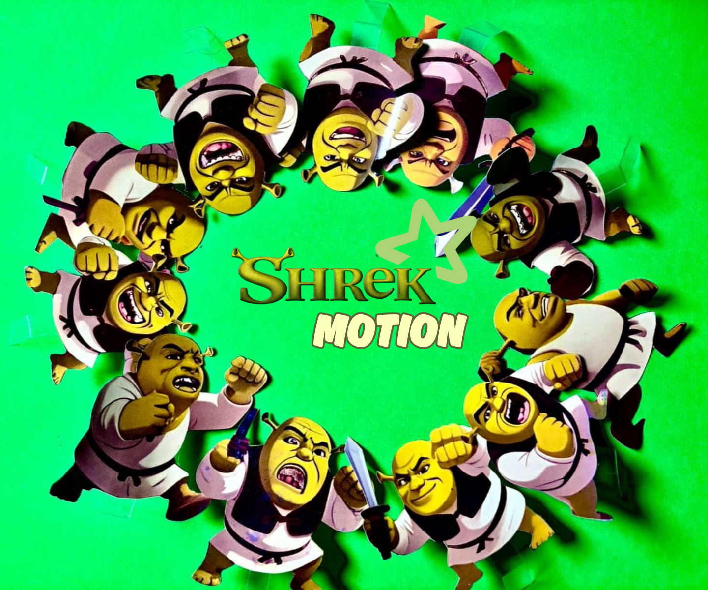 Shrek Motion Trail Animation : 4 Steps - Instructables