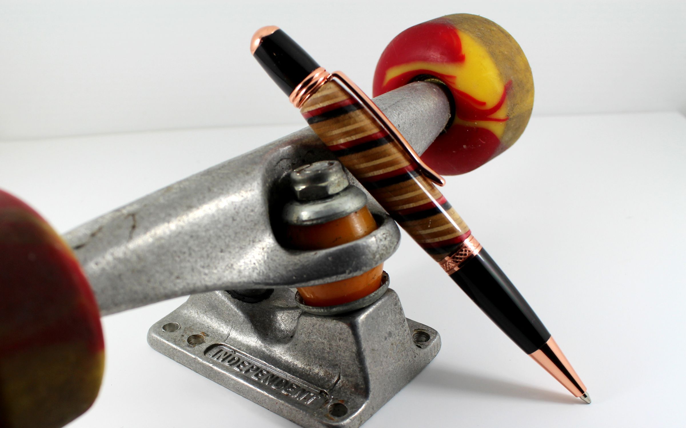 How to Make a Pen With Recycled Skateboards : 11 Steps (with Pictures ...