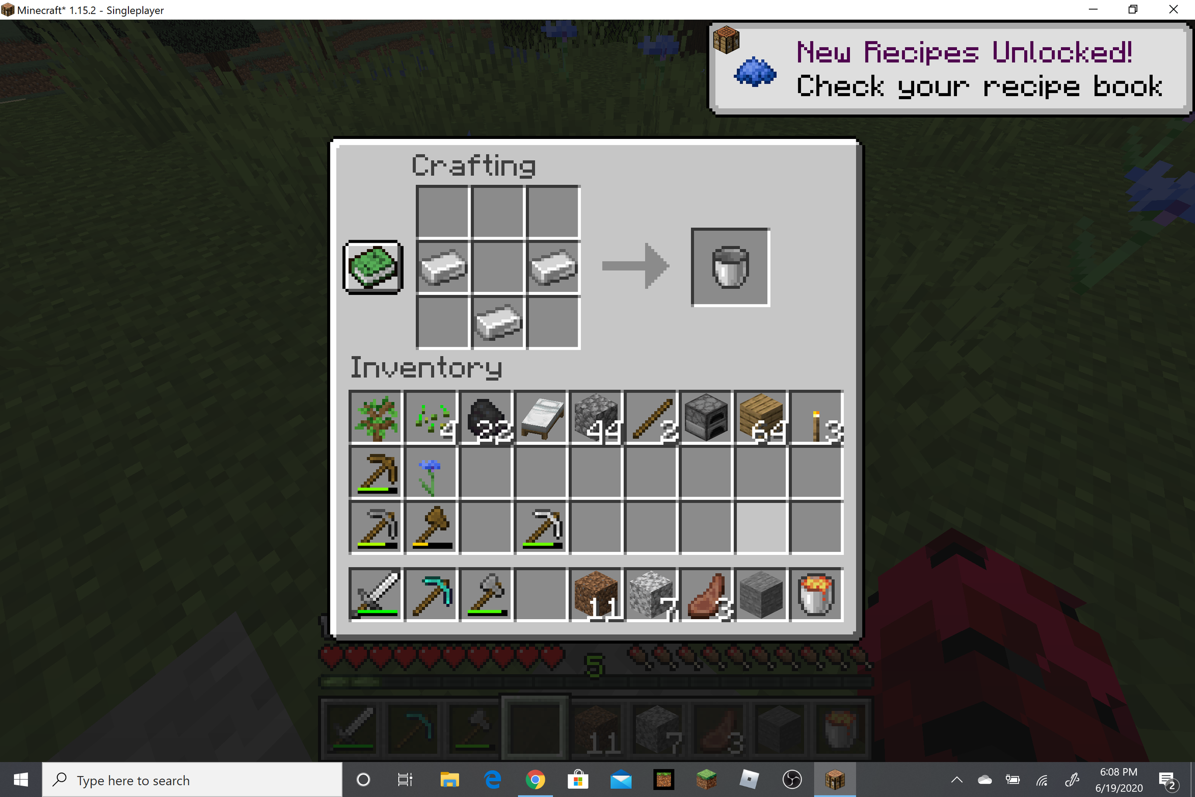 Starting a Minecraft Survival World (Java Edition) : 5 Steps ...