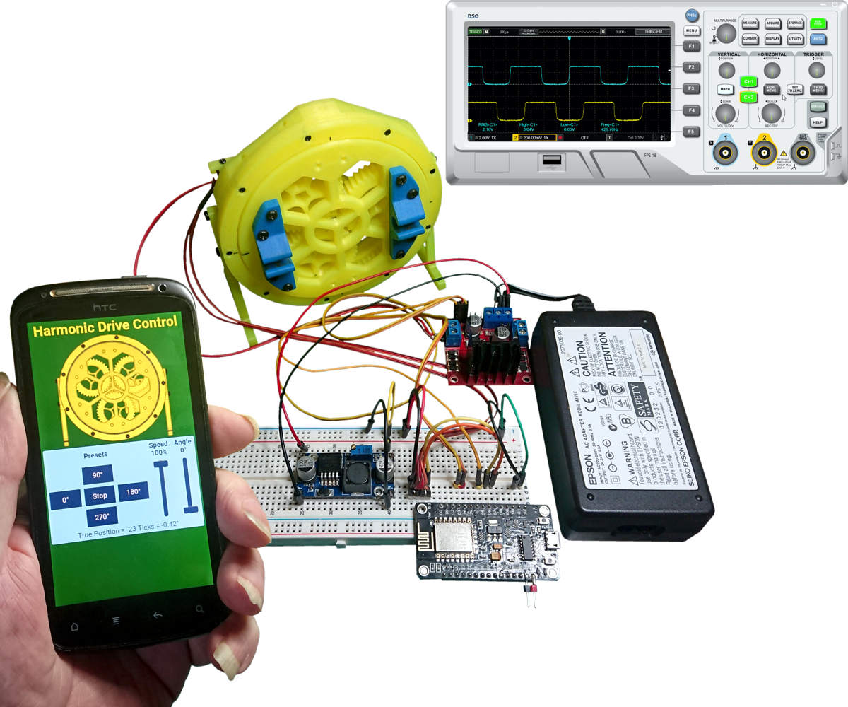 Wi-Fi Control of a Motor With Quadrature Feedback : 9 Steps (with ...