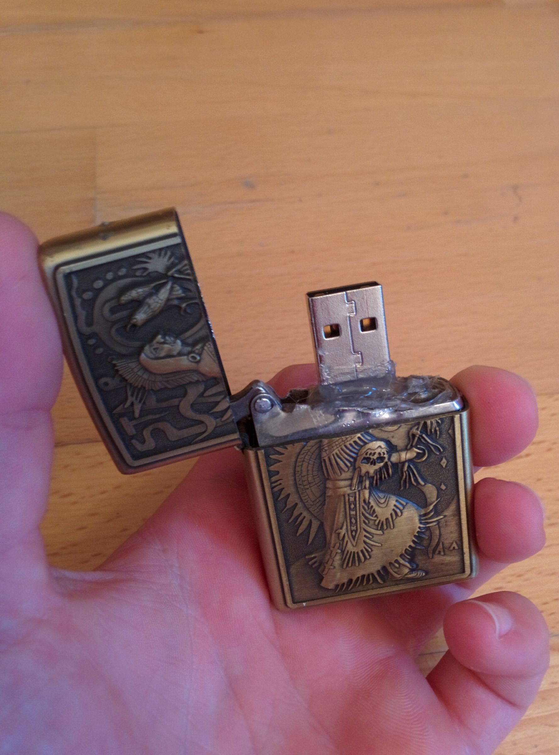 Zippo Flashdrive : 3 Steps (with Pictures) - Instructables