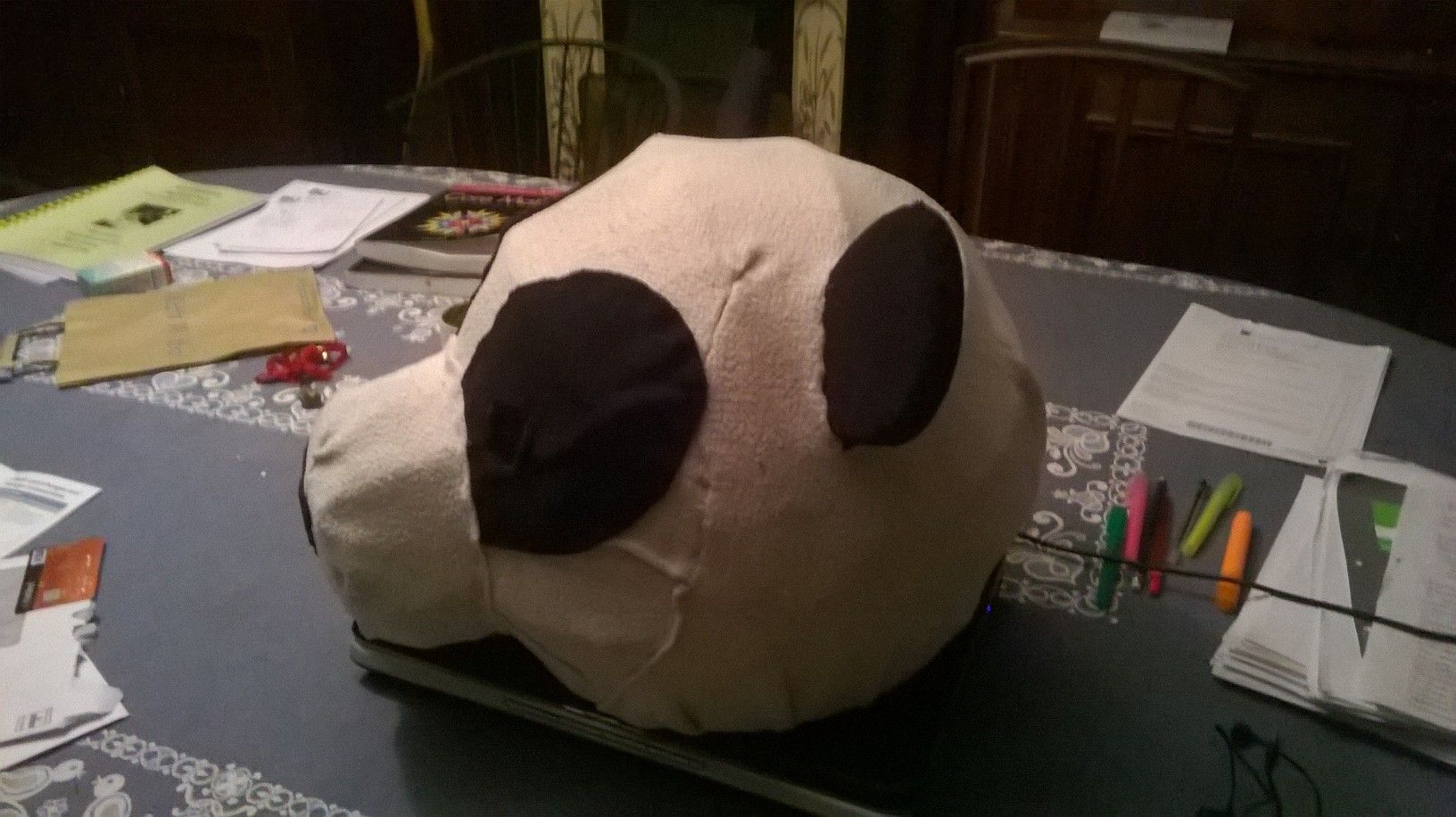 Panda Mask - Instructables