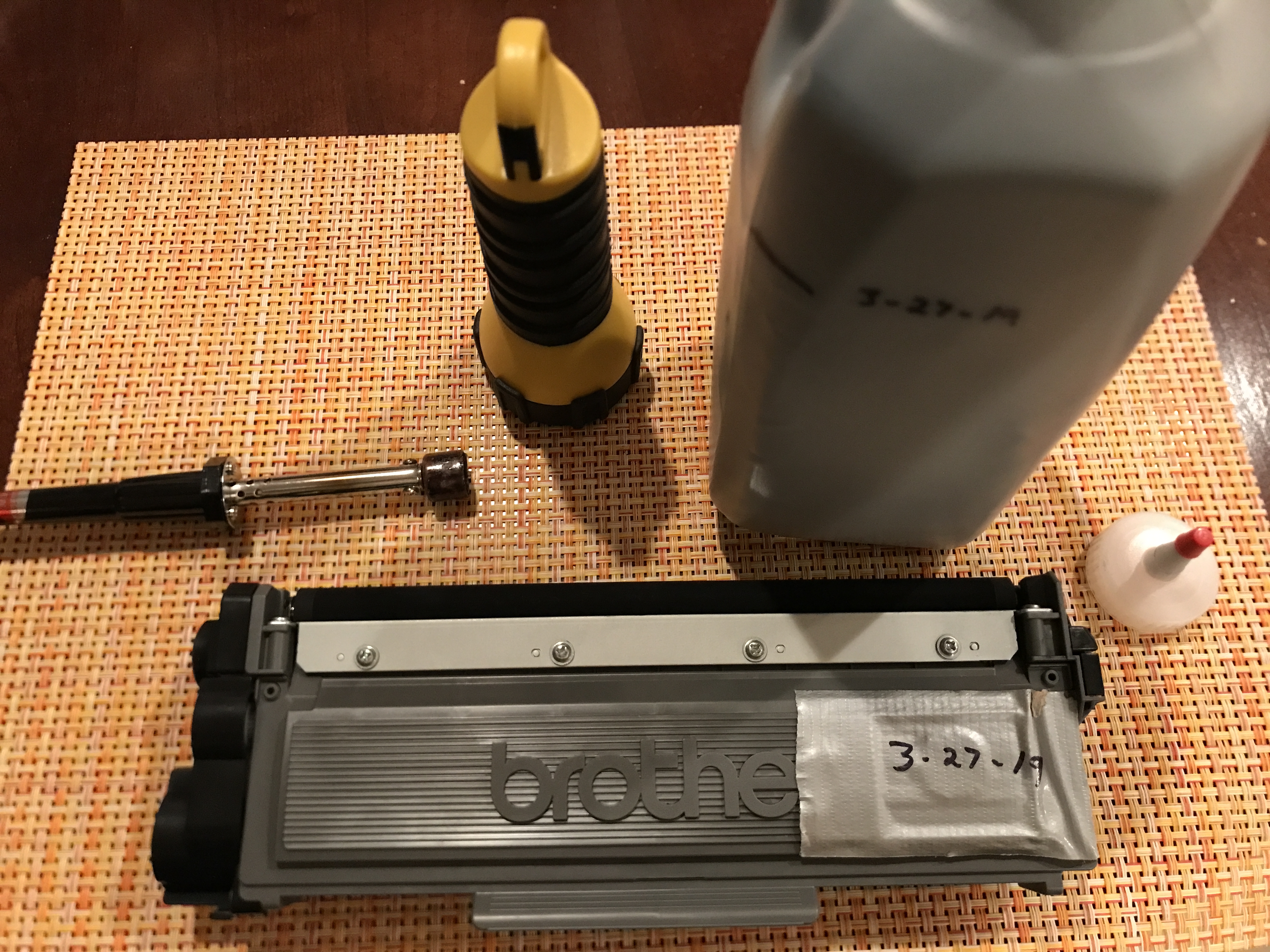 Refill Your Laser Printer Toner Cartridge the Easy Way 6 Steps with Pictures Instructables