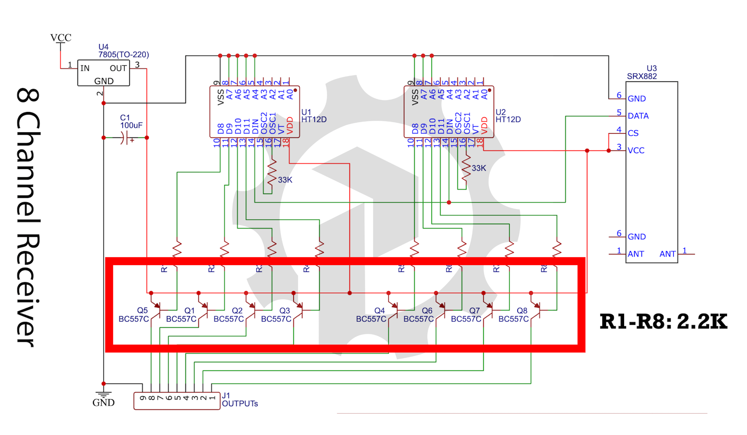4x2 Channel Remote Controller | RC Transmitter and Receiver : 14 Steps ...
