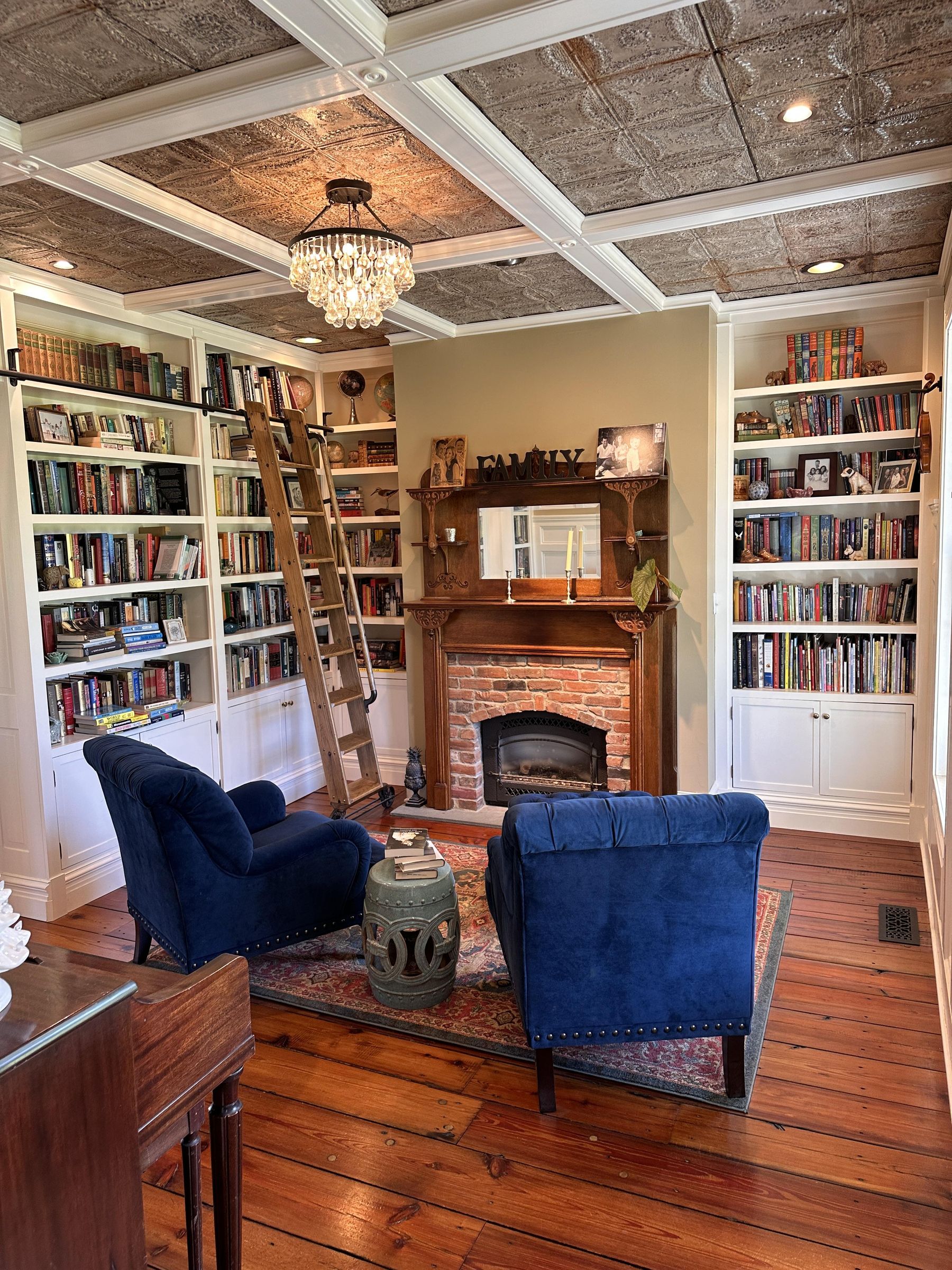 Home Library Bookcases and Cabinets Room Renovation : 16 Steps (with ...
