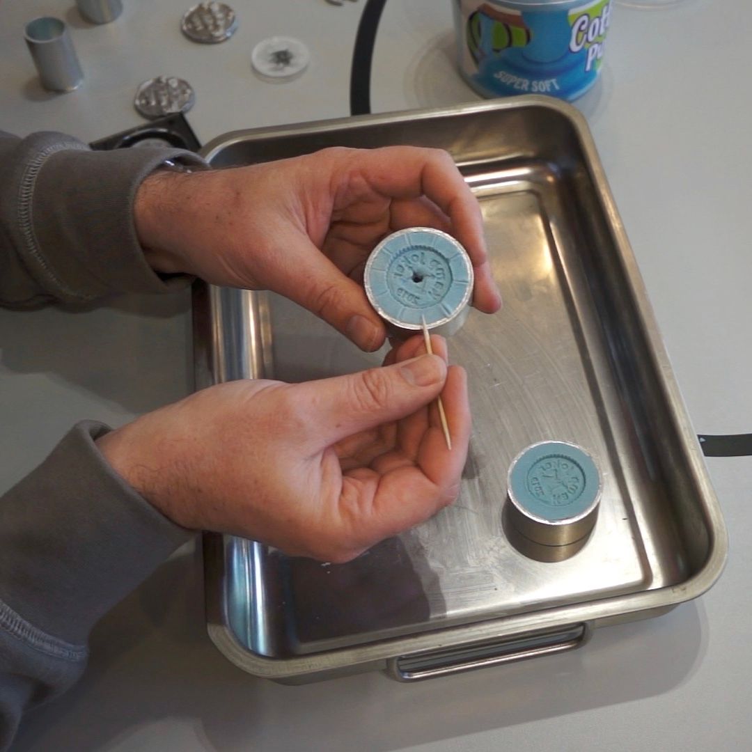 Pewter Coins Casted in Cotton Putty Sand : 9 Steps (with Pictures ...